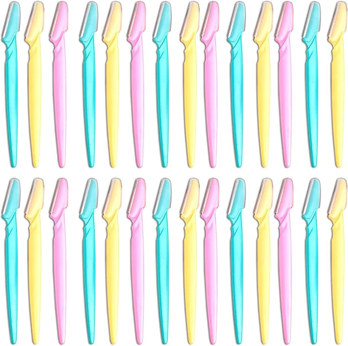 Eyebrow Razors, 21 Pcs Razor for Women Face Multipurpose Exfoliating ...