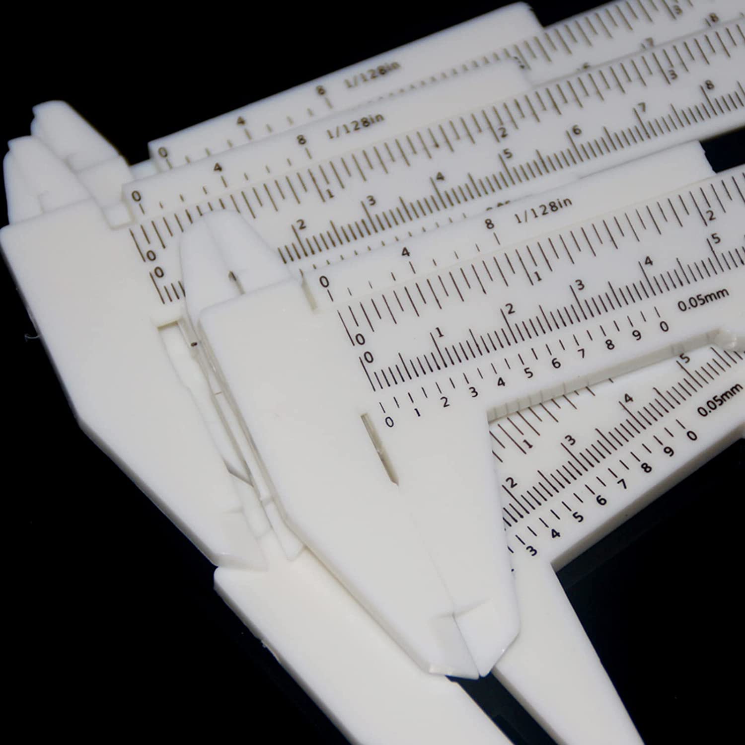 Eyebrow Ruler,10pcs 6inch Plastic Caliper Microblading Caliper Mini ...
