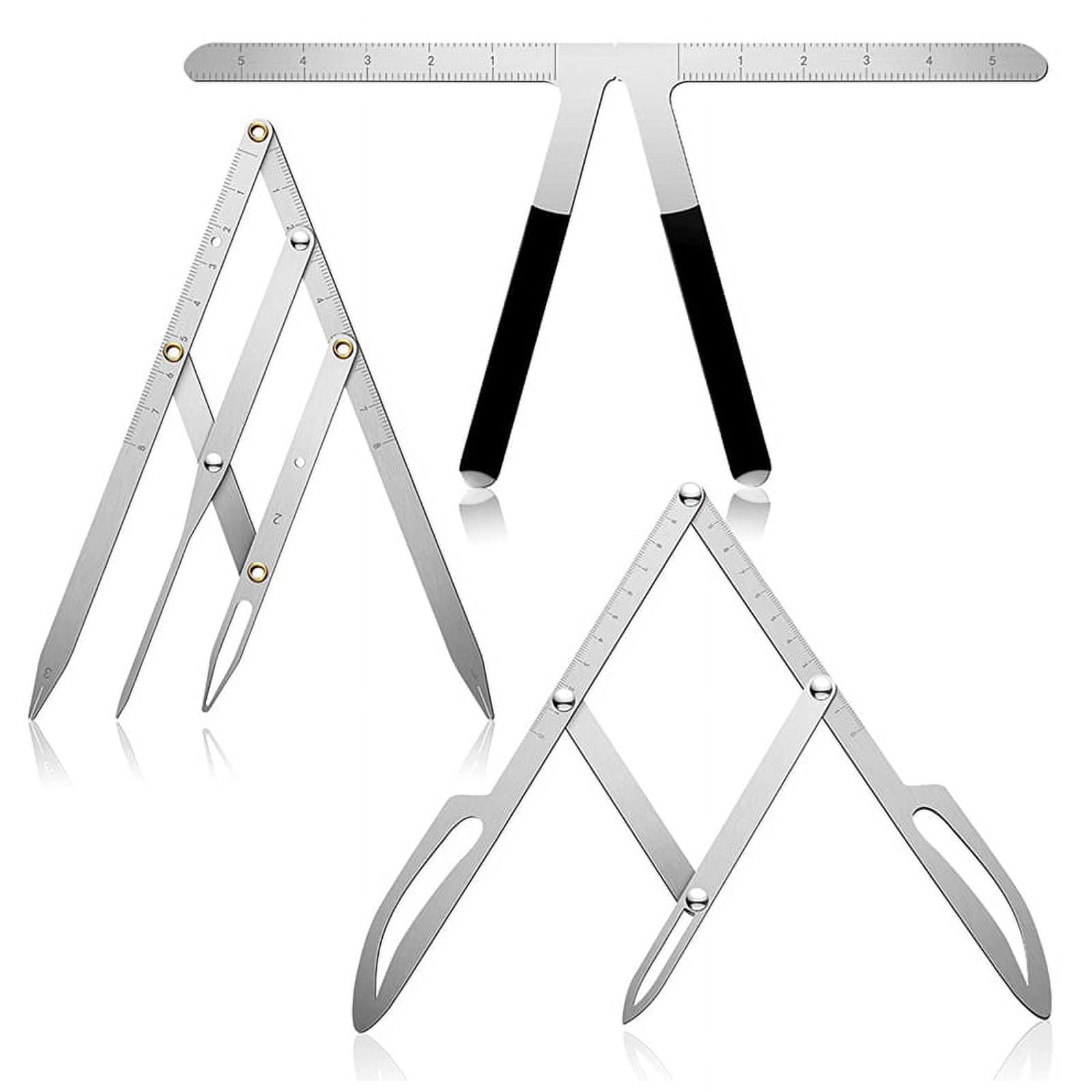 Eyebrow Ruler 3-Point Positioning Ruler Eyebrow Golden Proportion ...