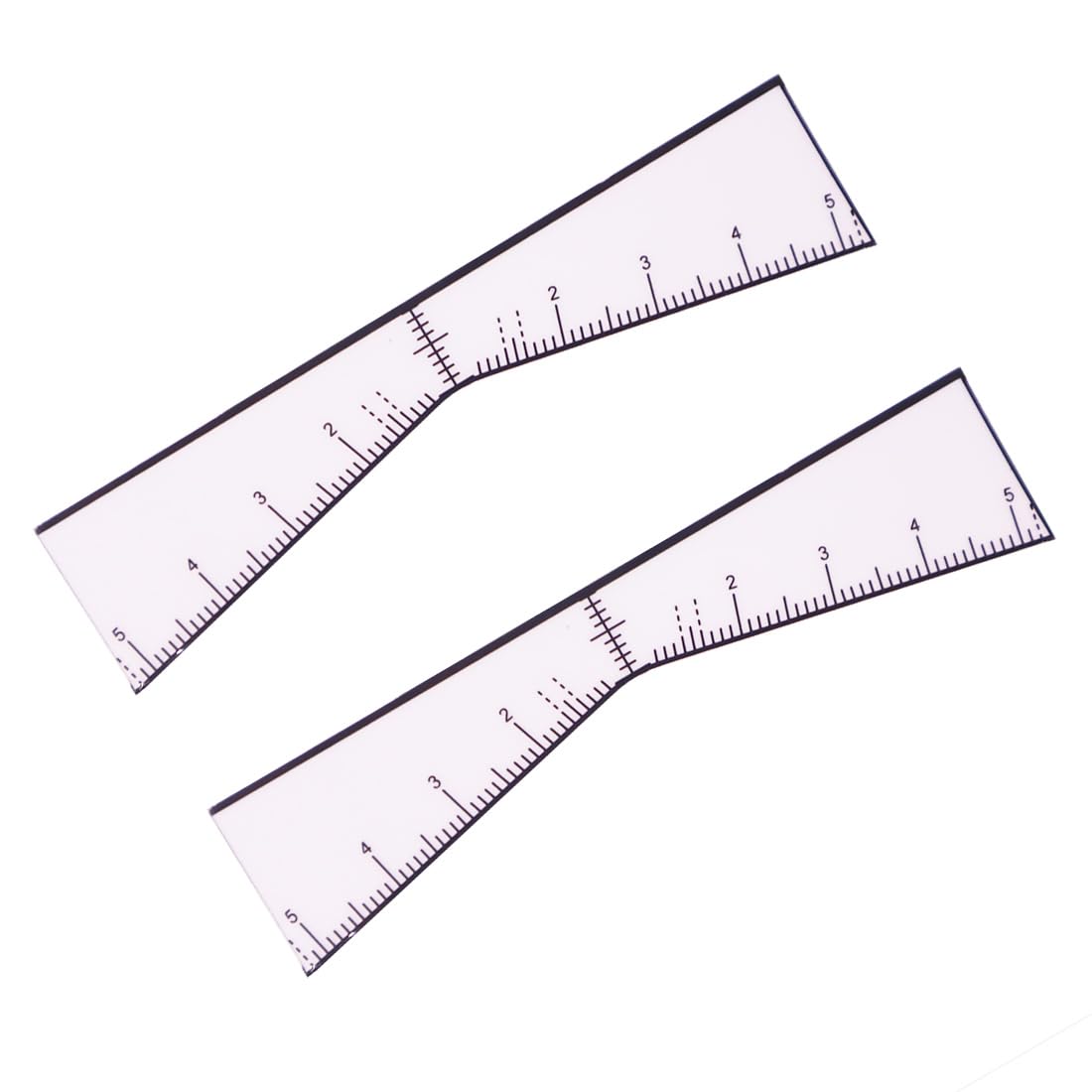 Eyebrow Ruler Sticker Eyebrow TSF6 Easy Mapping Shaping Sticker Stencil ...