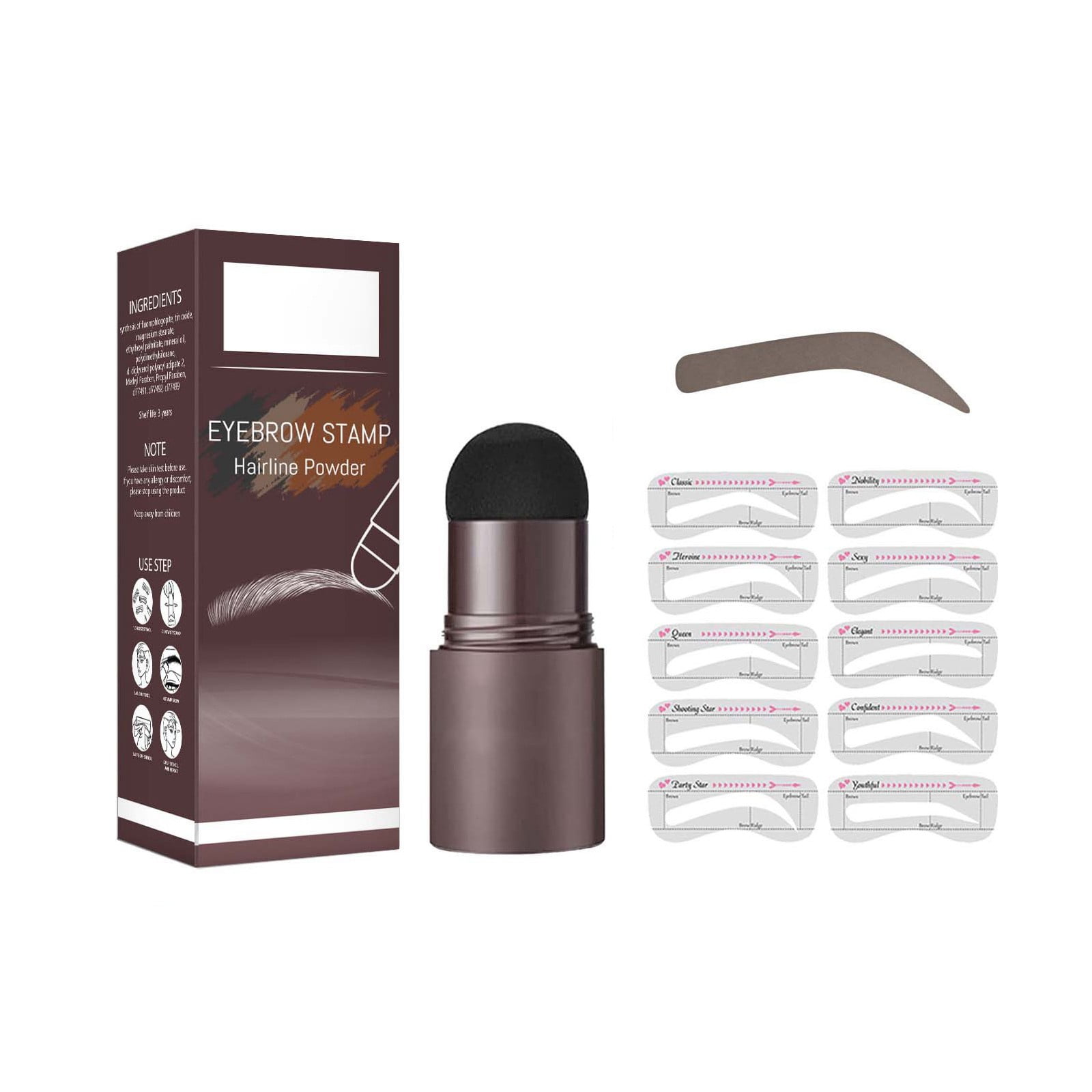 Eyebrow Stamp Eyebrow Drawing Tool Lazy Eyebrow Filler Makeup And Sweat ...