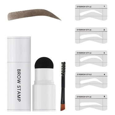 WUXICHEN Eyebrow Stamp And Shaping Kit For Perfect Brow, Eyebrow Stamp ...