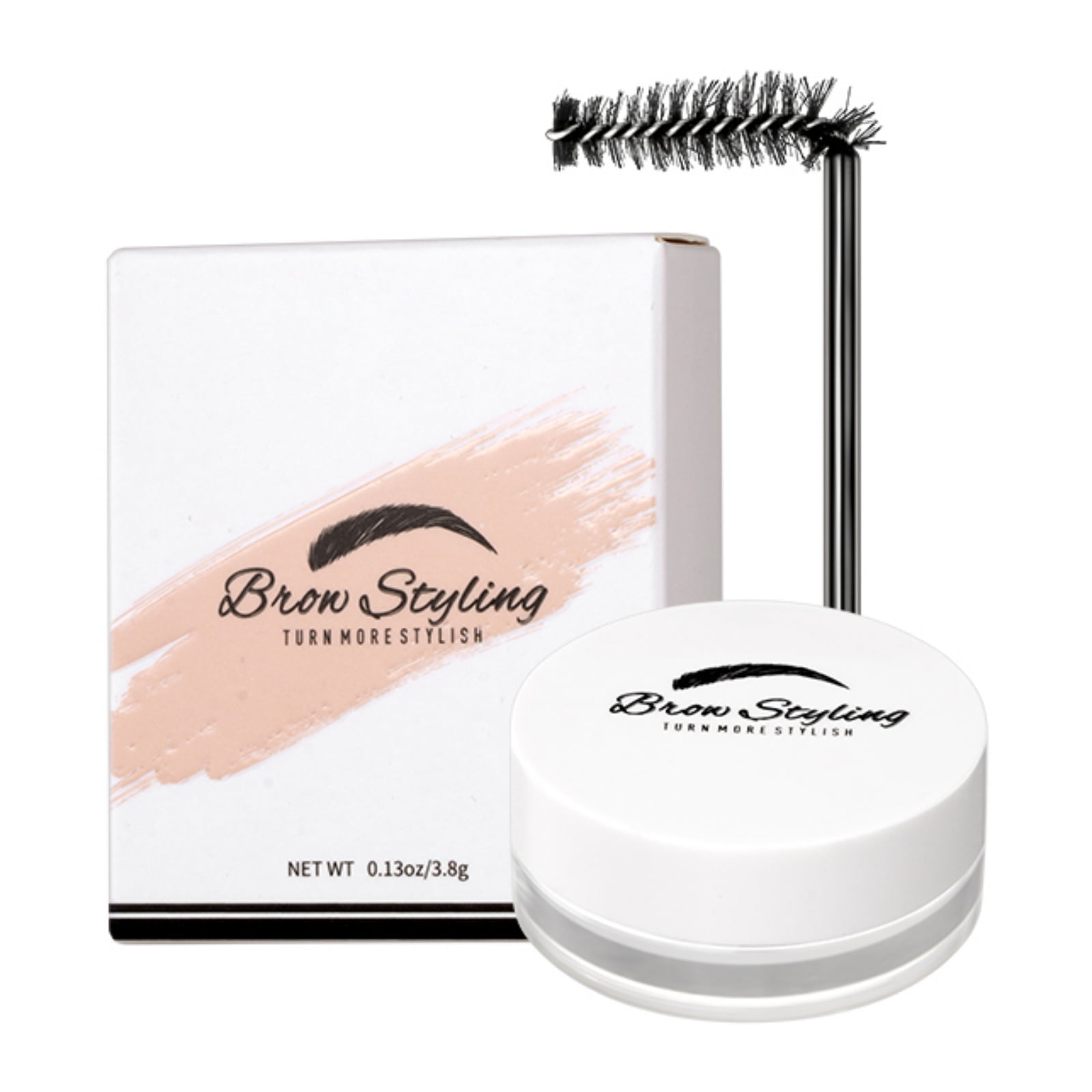 Eyebrow Styling Soap Kit, Long Lasting Waterproof Smudge Proof Pomade ...