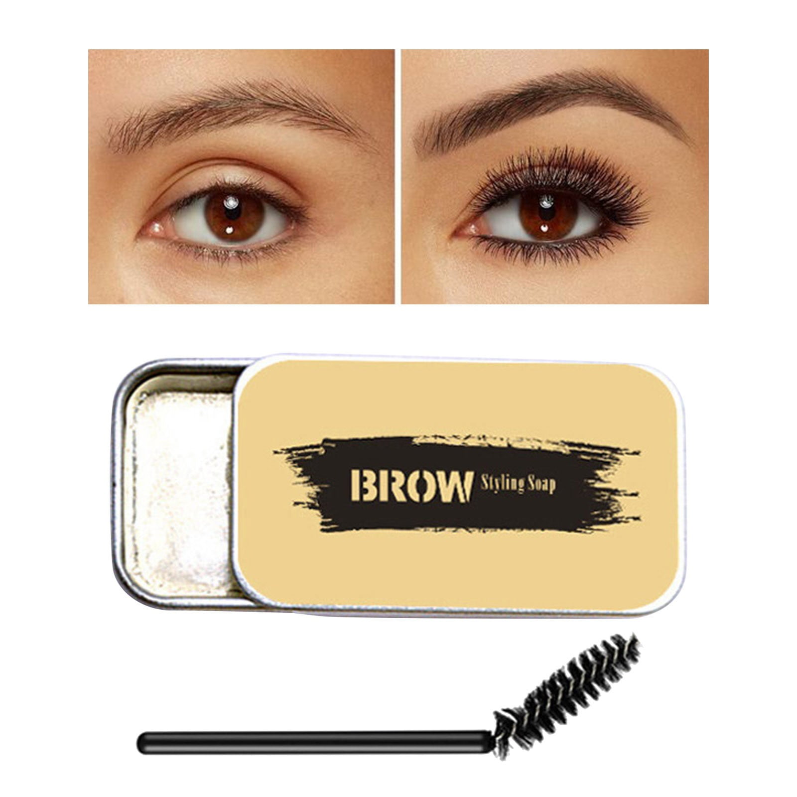 Eyebrow Styling Soap Natural Wild Eyebrow Styling And Non Sick Makeup ...
