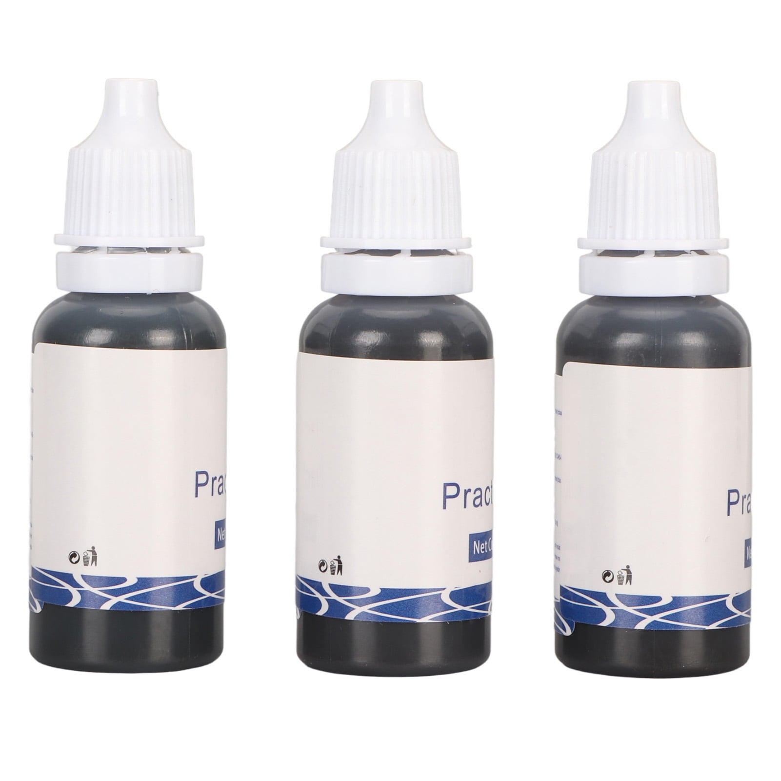 Eyebrow Tattoo Pigment Ink Set 3 Colors Brow Microblading Practice Semi ...