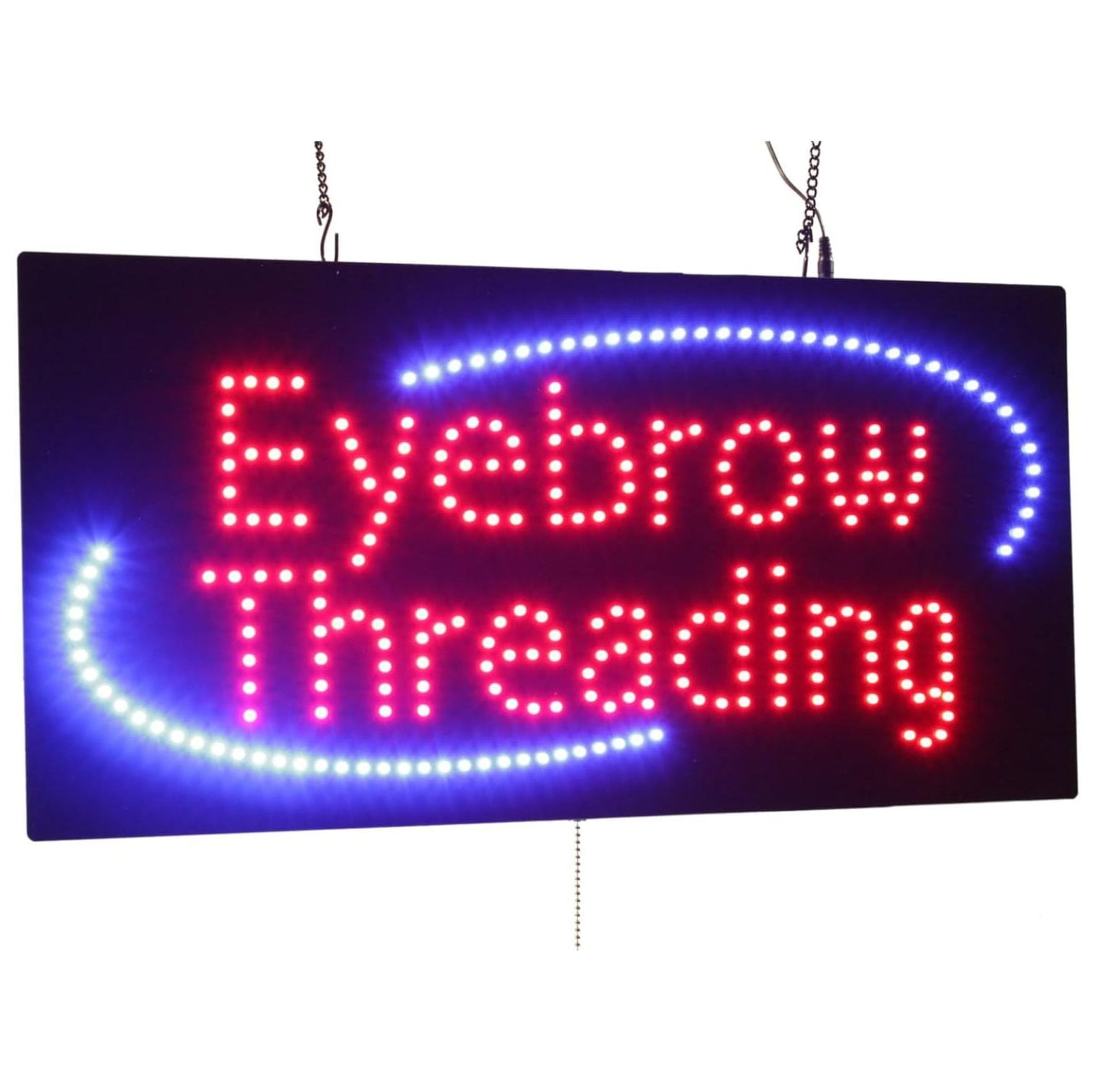 Eyebrow Threading Sign, Signage, LED Neon Open, Store, Window, Shop ...