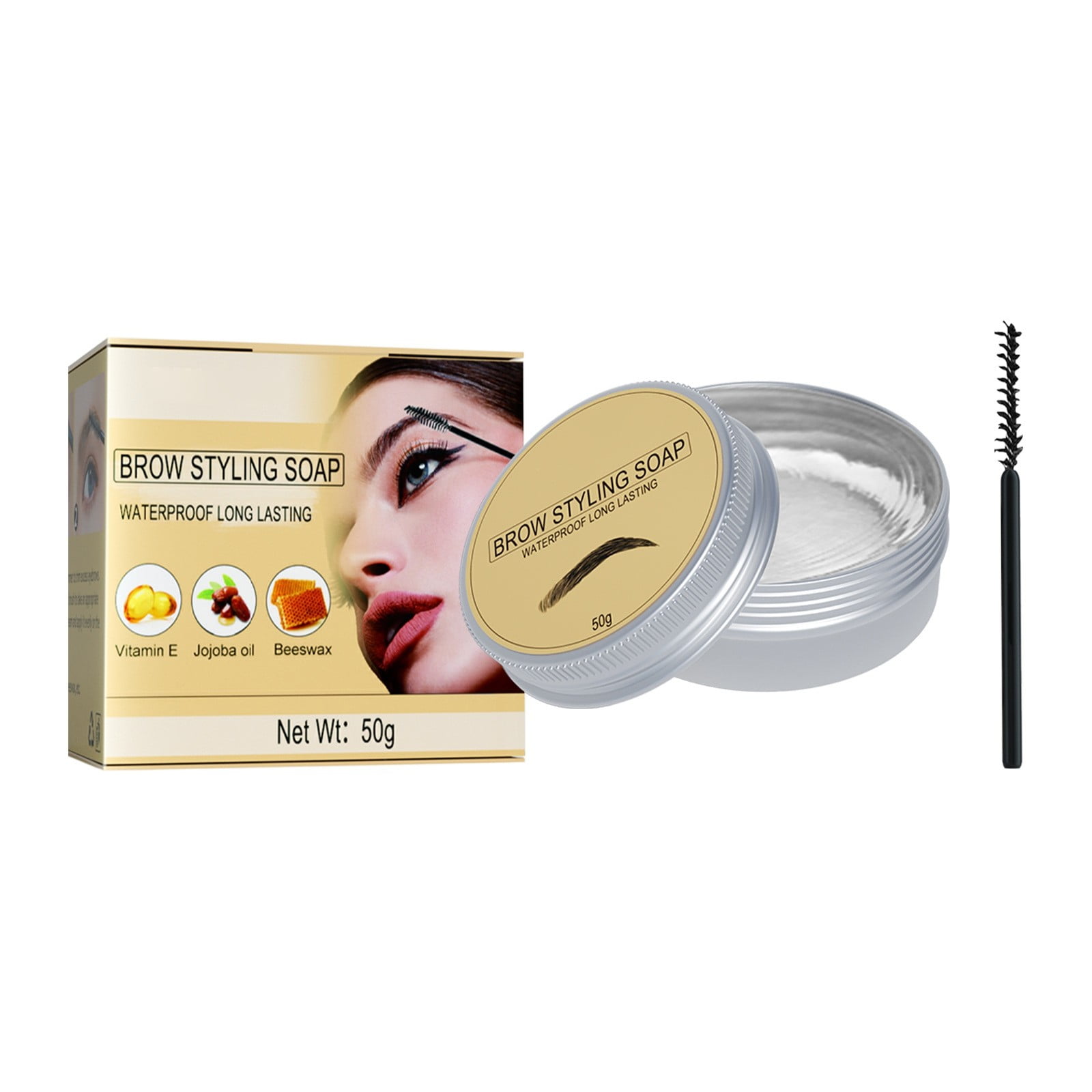 Eyebrow Tint Peel off Eyebrow Pomade Light Brow Gel Clear Hard Brow #1 ...