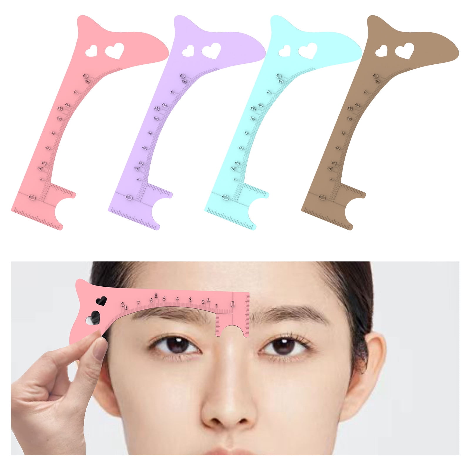 Eyebrow Tool, Multifunctional Eyebrow Shaping and Defining Tool for ...