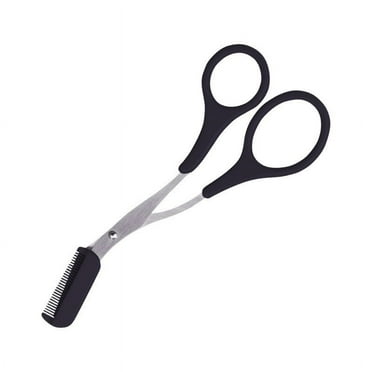 Eyebrow Trimmer Scissors with Comb Women Hair Removal Grooming Shaping ...