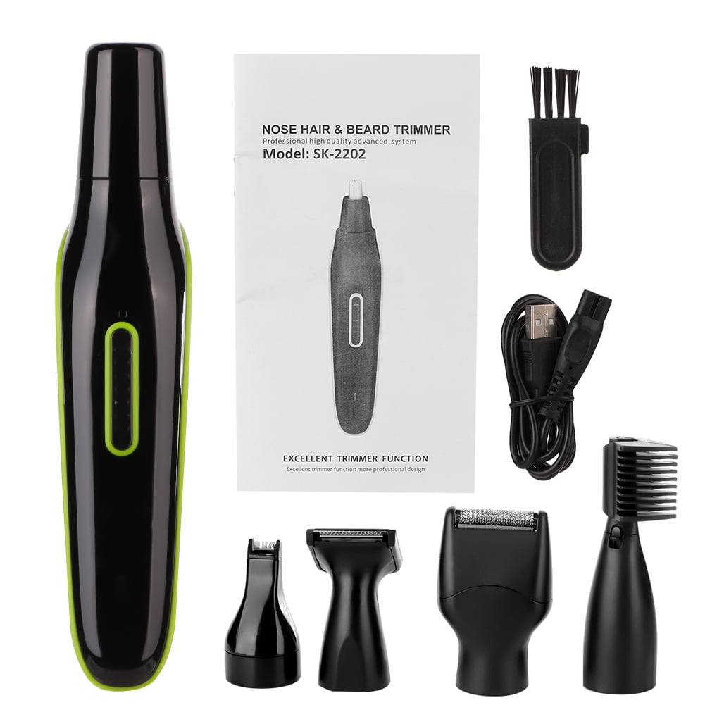 Eyebrow Trimmer For Women, Battery Operated, Multi-Function 5 In 1 ...