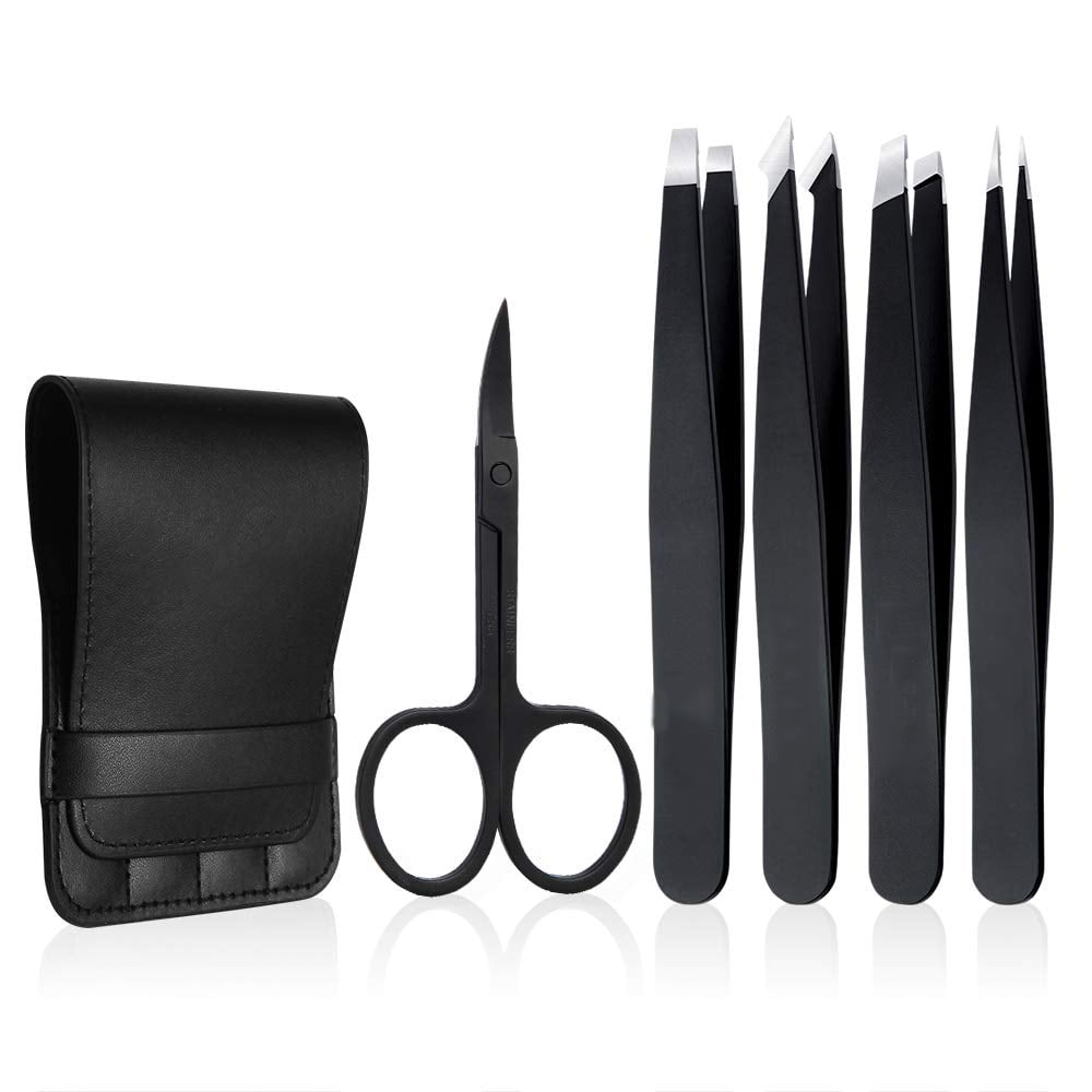 Eyebrow Tweezers, Professional Grade Stainless Steel Ingrown Hair ...