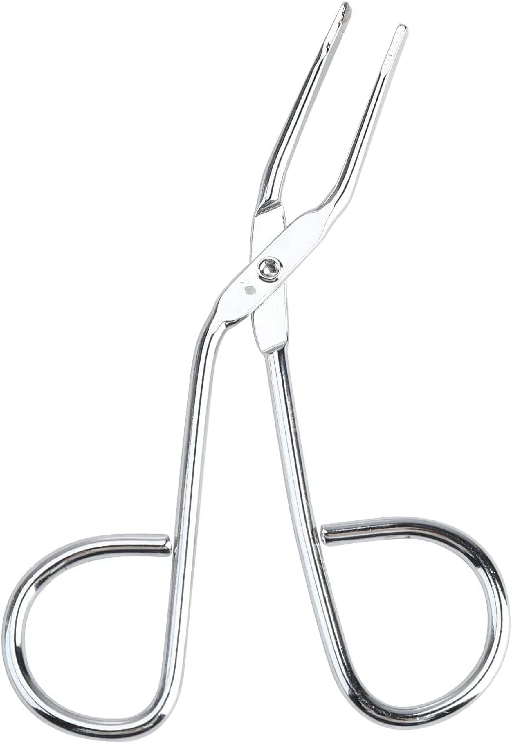 Eyebrow Tweezers Professional Handle Scissors Slant Tip Tweezer Hair ...