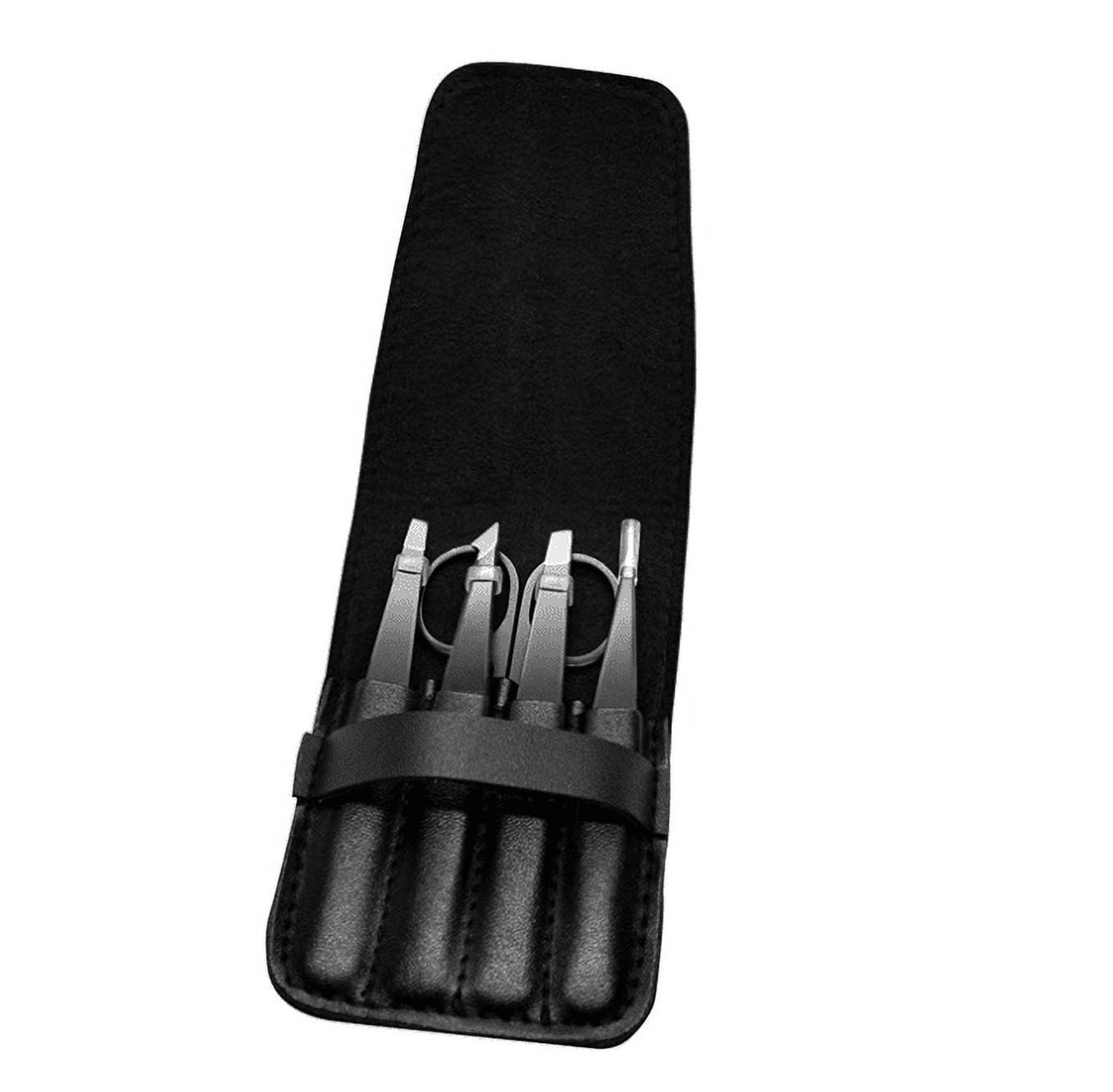 Eyebrow Tweezers Set - Precision Stainless Steel Tweezers with Curvel ...