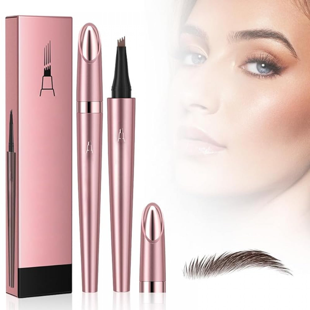 Eyebrow microblading pen, 2024 new eyebrow tattoo pencil 4 fork tip 3D ...