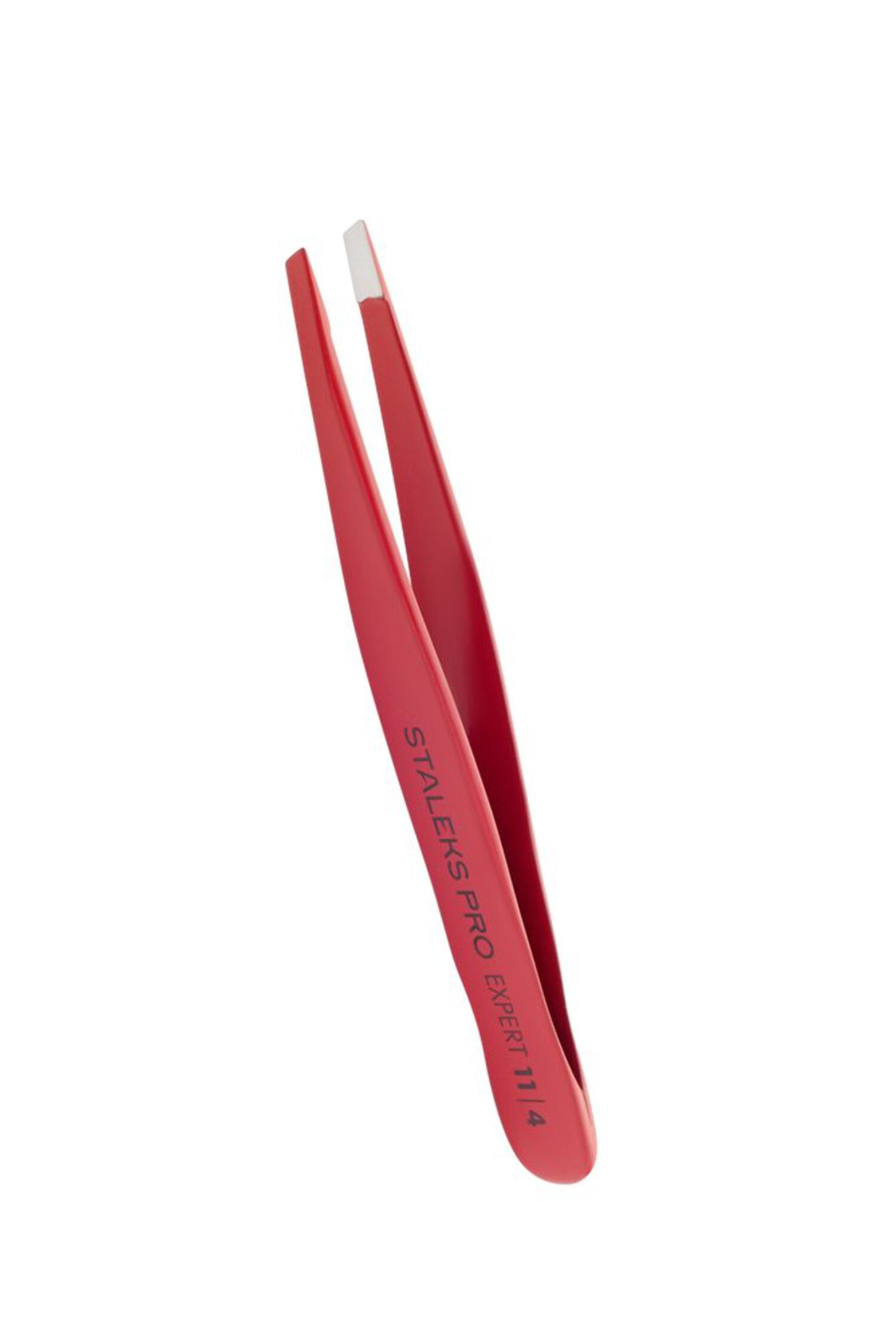 Eyebrow tweezers EXPERT 11 TYPE 4 (slant) red color- TE-11/4r - Walmart.com