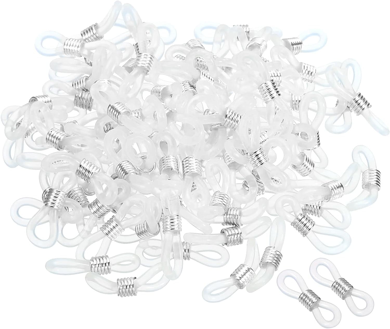 Eyeglass Chain Connector, Adjustable Anti Slip Silicone Rubber Strap ...