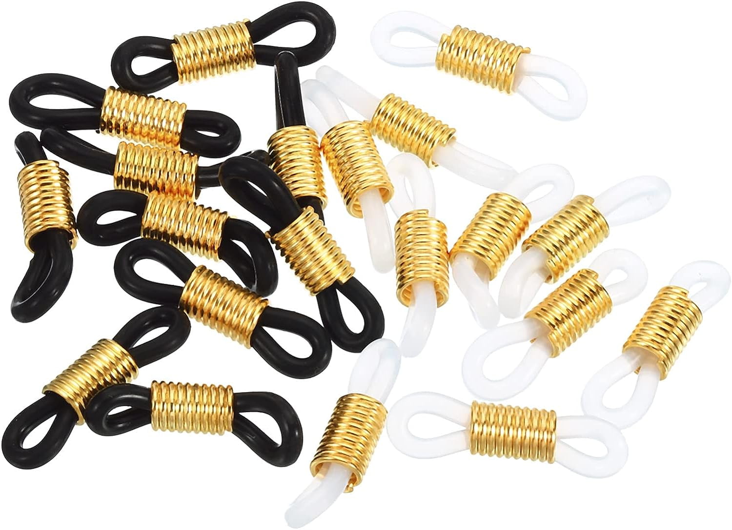 Eyeglass Chain Connector Retainer, 20 Pack Adjustable Anti Slip ...