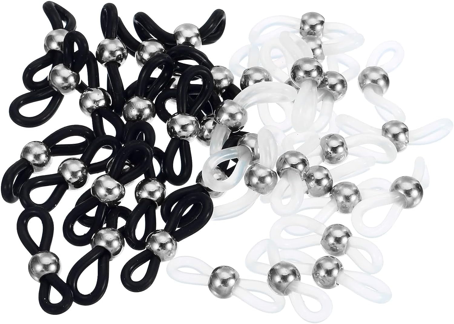 Eyeglass Chain Connector Retainer Adjustable Anti Slip Rubber Strap ...