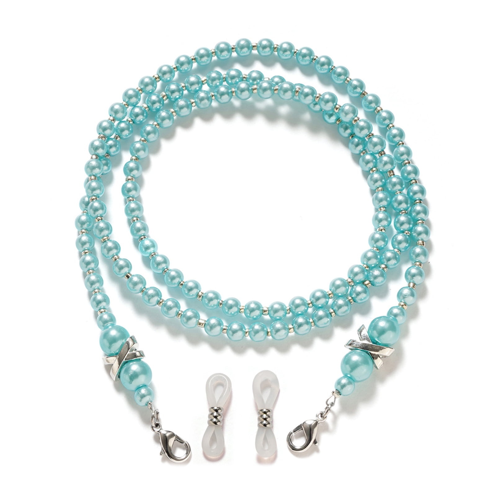 Eyeglass Chain Holder Cord For Women Beaded Glasses Chain Eyeglasses ...