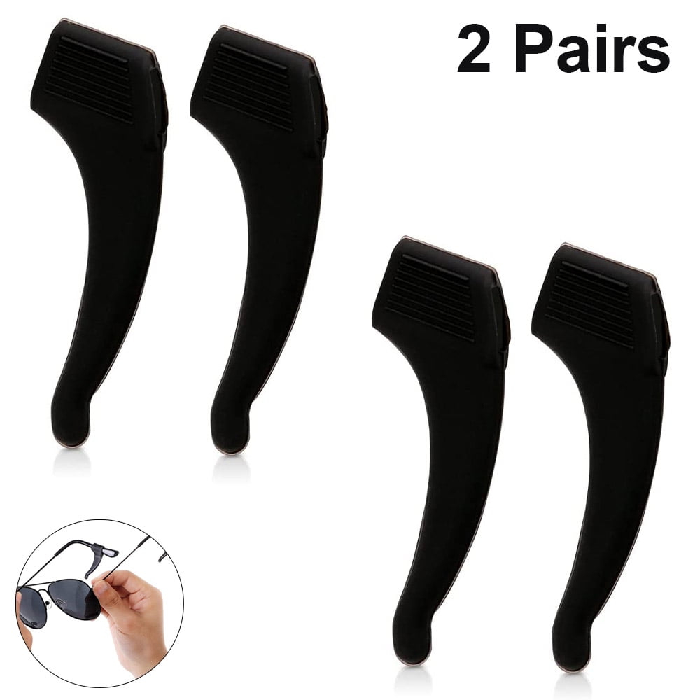 Glasses Ear Grip - 2 pairs Kids and Adults Sport Eyeglass Strap Holder ...