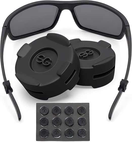 Eyeglass Ear Grips - Silicone Glasses Ear Cushions - 6 Pairs - Walmart.com