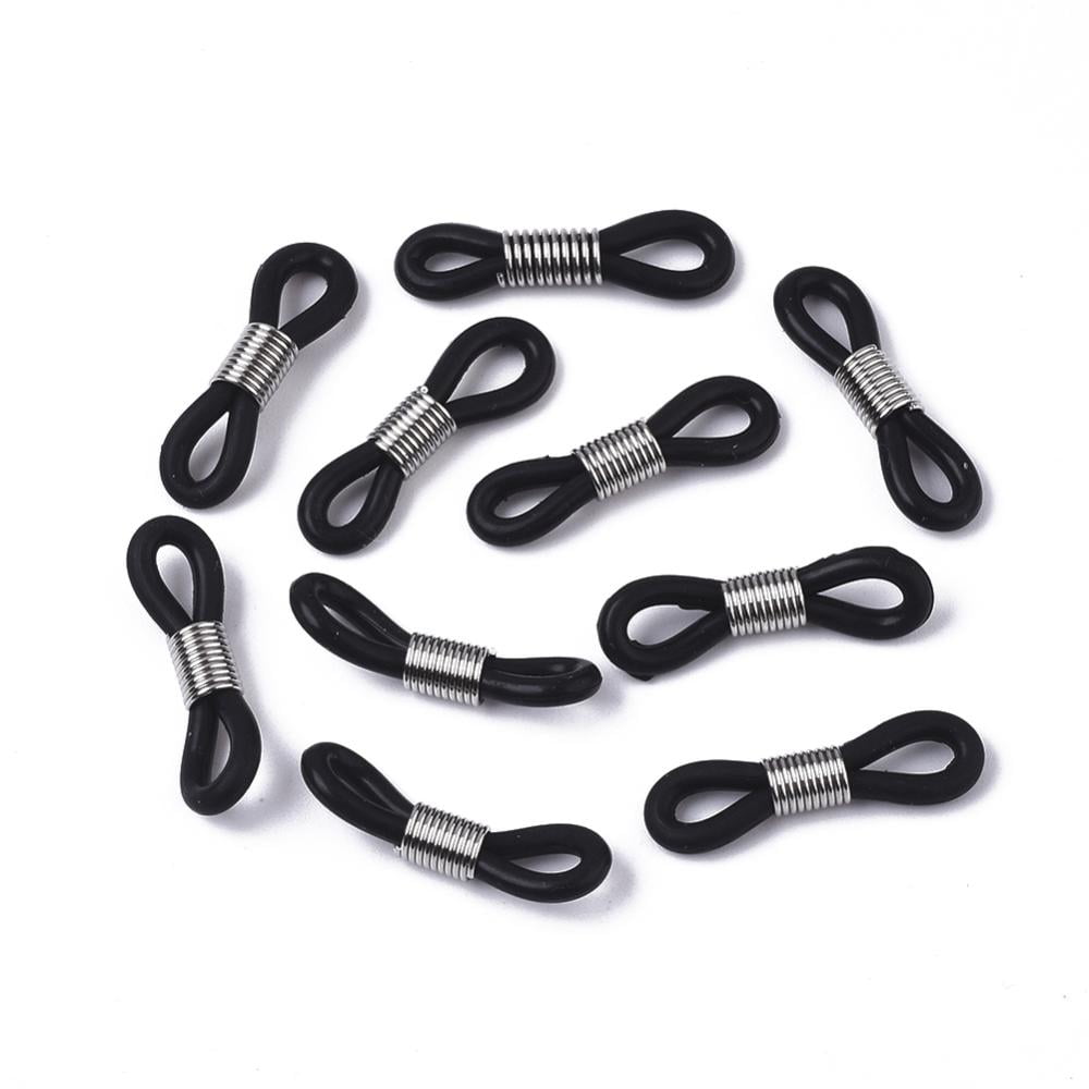 Eyeglass Holders Glasses Rubber Loop Ends with 304 Stainless Steel ...