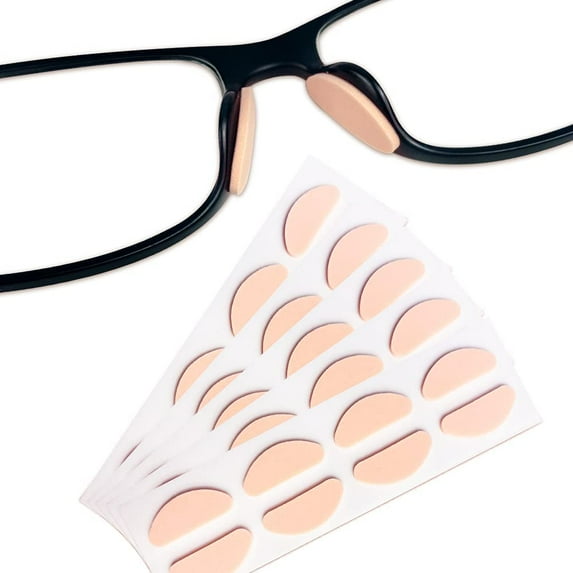 Eyeglass Nose Pads,20 Pairs of Soft Foam Nose Pads, (D-Shape /20 * 8mm ...
