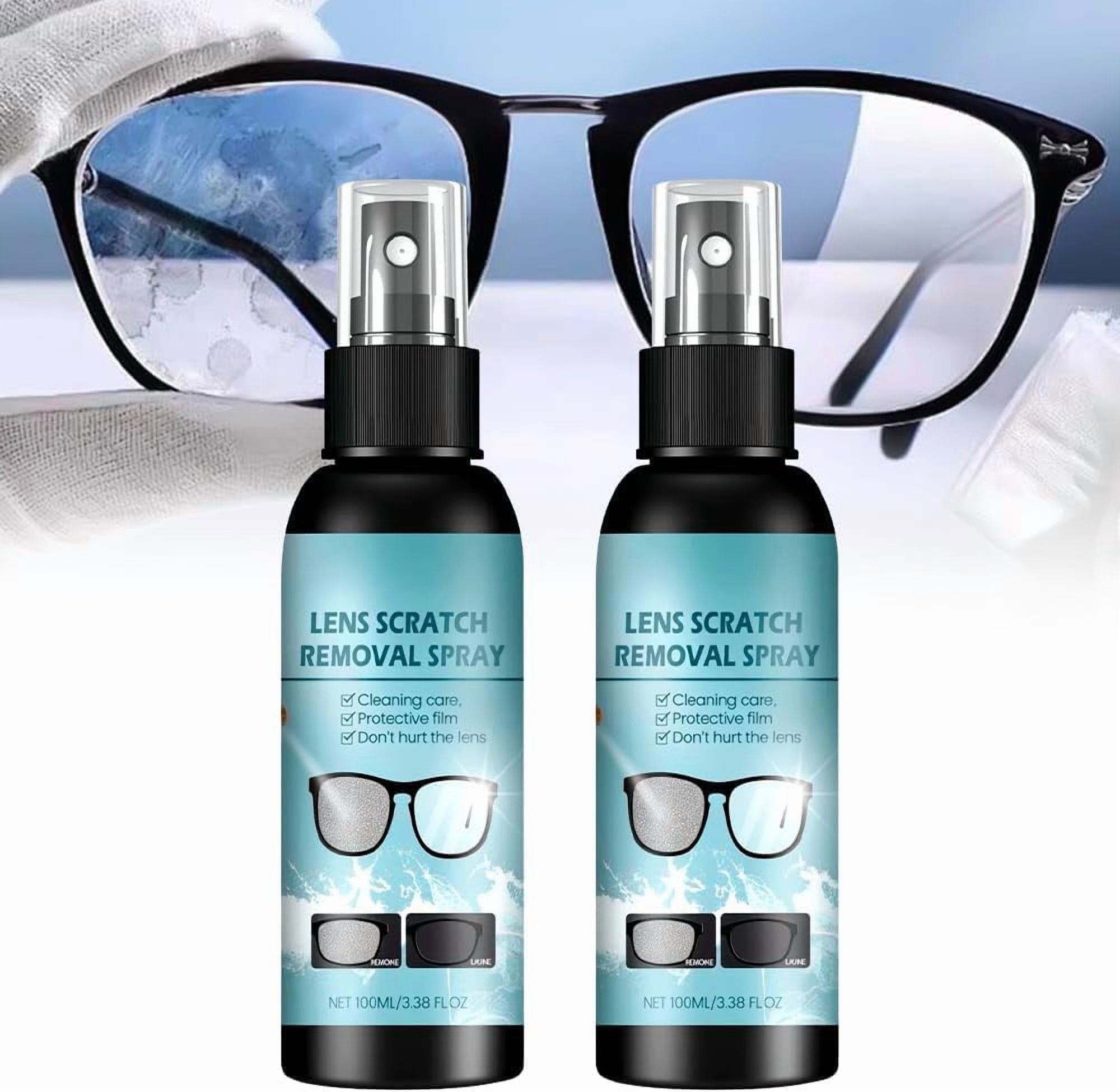 Eyeglass Scratch Remover Spray - 2025 Upgraded Lens Repair Kit for ...