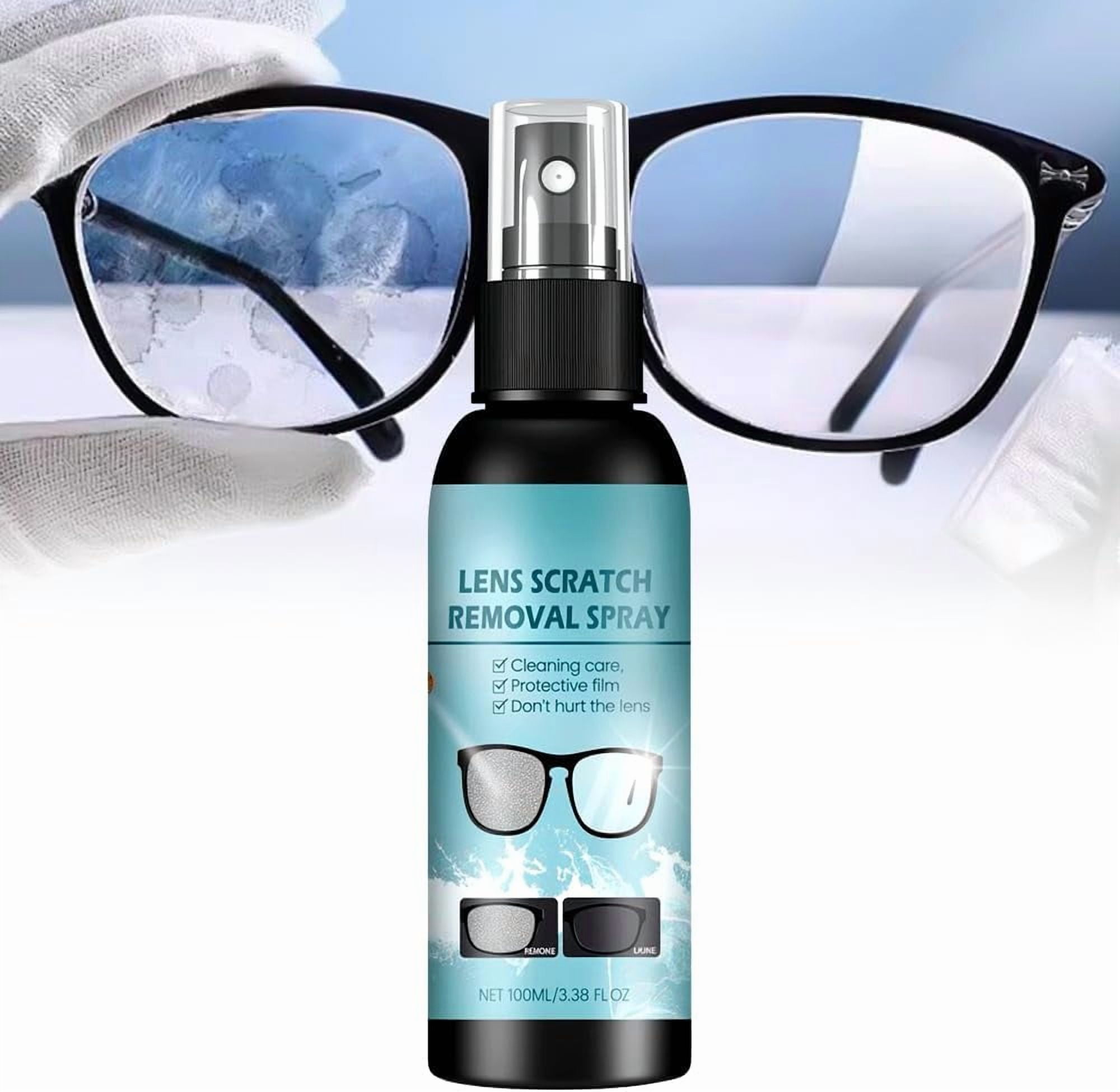 Eyeglass Scratch Remover Spray - 2025 Upgraded Lens Repair Kit for ...
