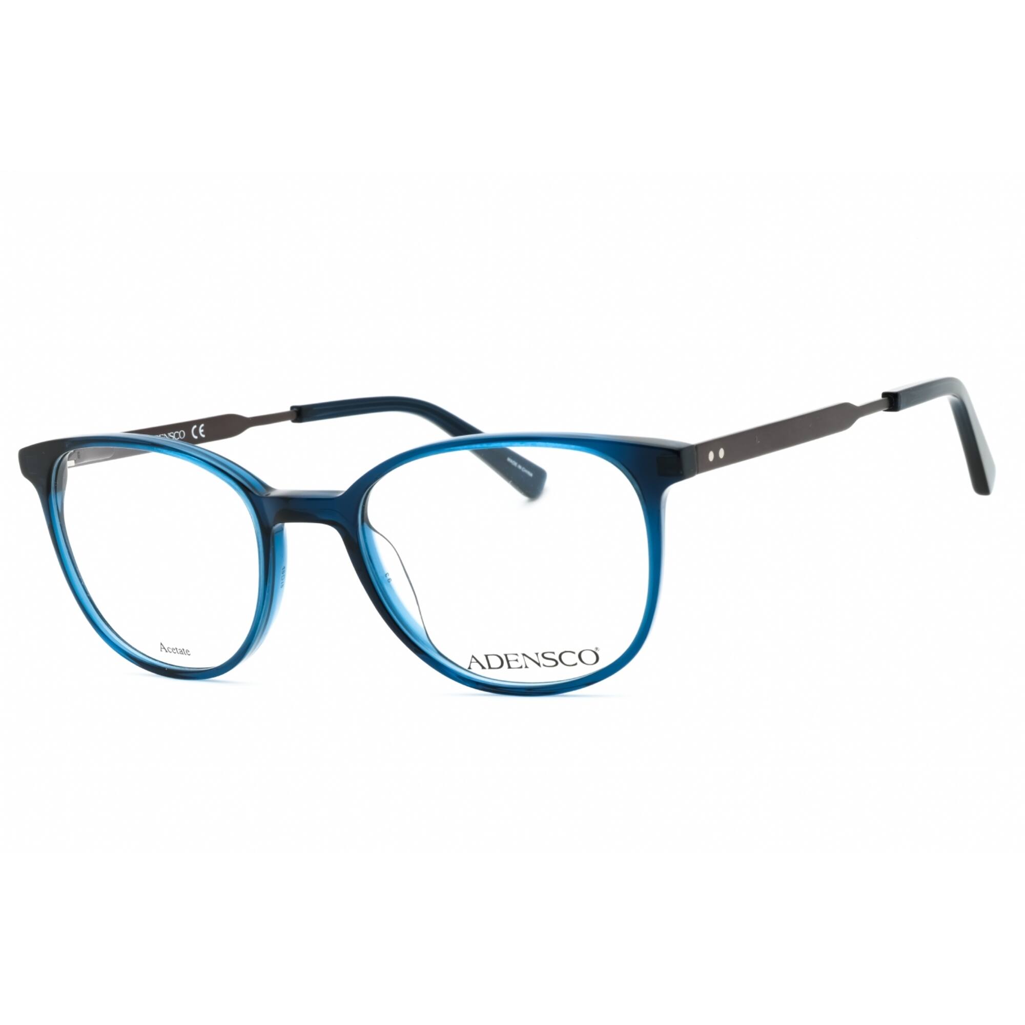 Eyeglasses Adensco AD 122 0QM4 Crystal Blue / 00 Demo Lens - Walmart.com