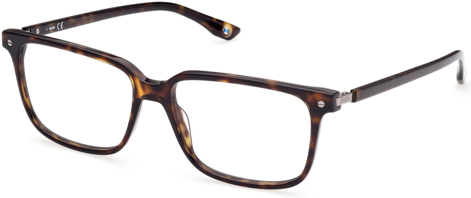BMW BW5033 052 Men's Dark Havana Acetate Full Rim Frame Eyeglasses ...