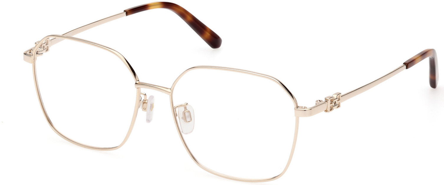 Eyeglasses Bally BY 5072 -H 032 Shiny Pale Gold / Classic Dark Havana ...
