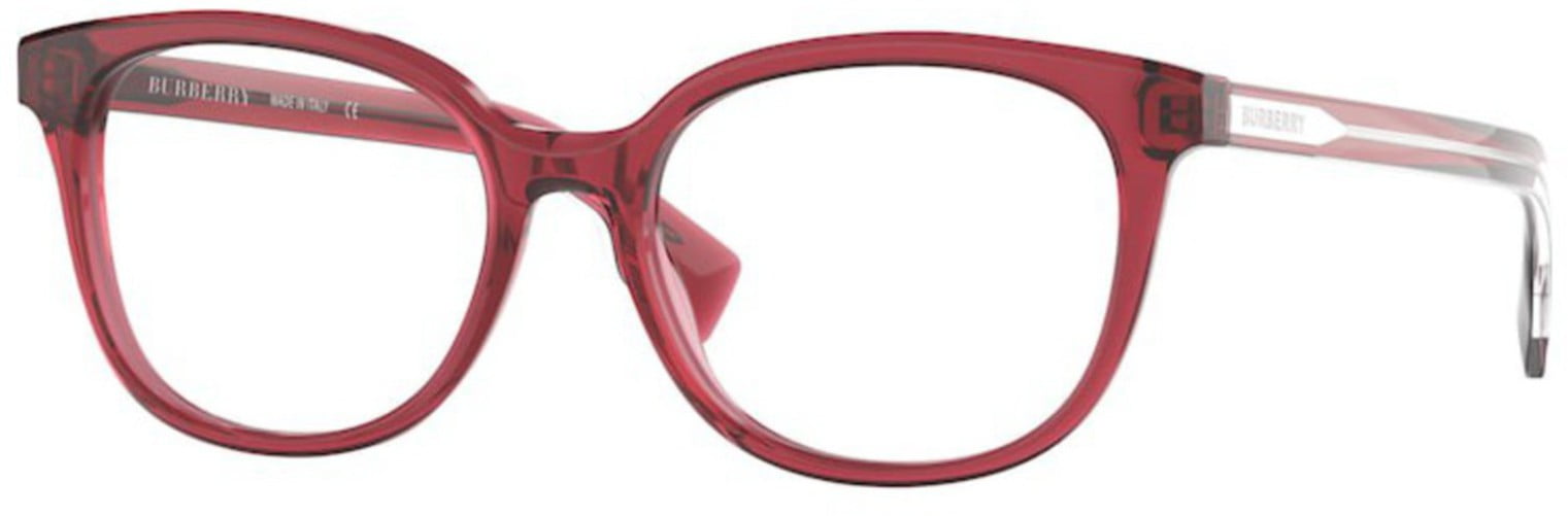 Eyeglasses Burberry BE 2291 3796 Transparent Red - Walmart.com