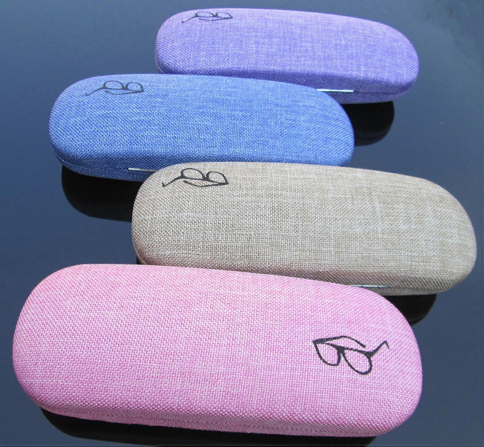Eyeglasses Case,(4 Piece) Unisex Hard Shell Eyeglasses Cases Protective ...