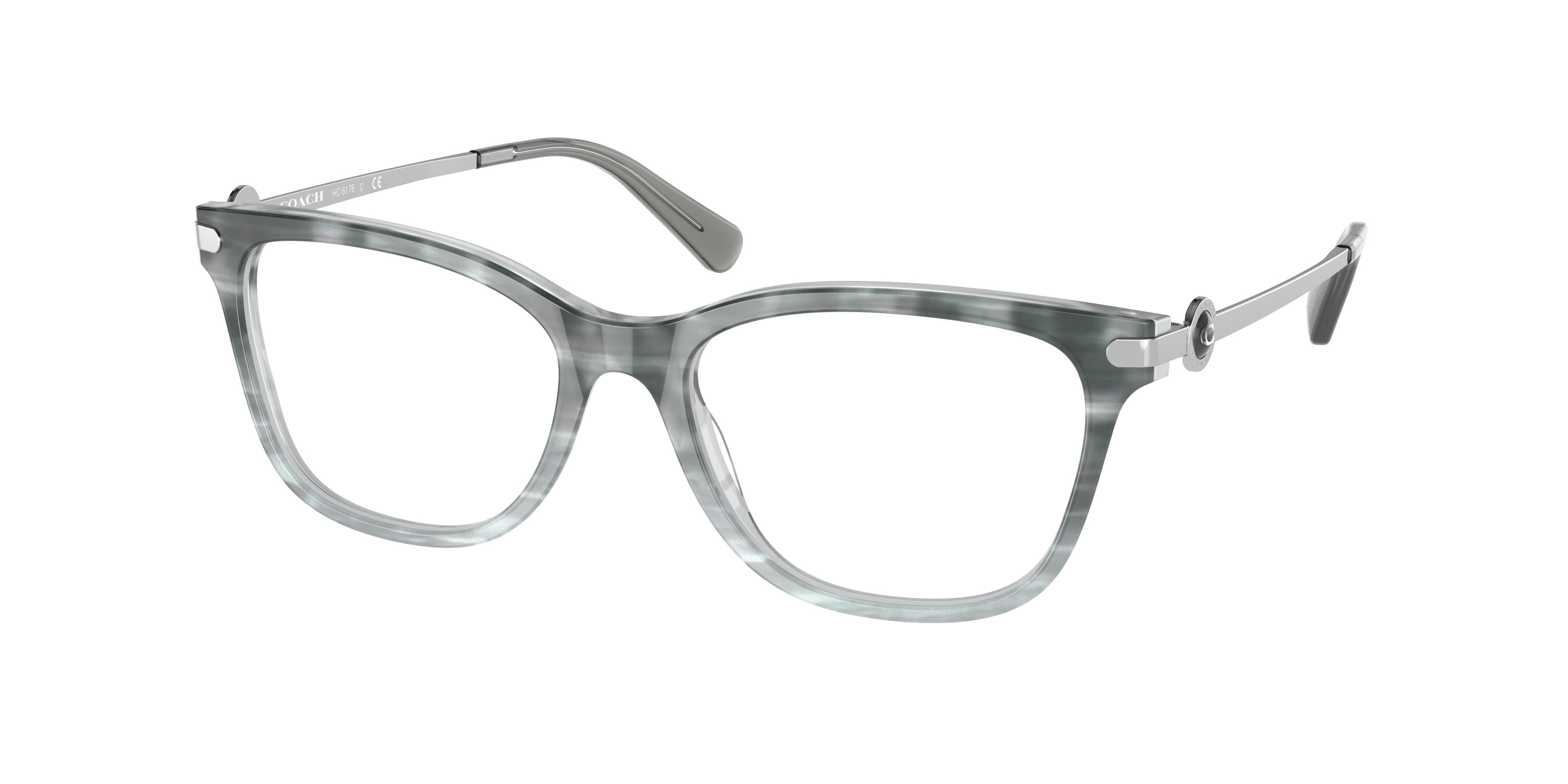 Eyeglasses Coach HC 6176 5651 Grey Tortoise Gradient - Walmart.com