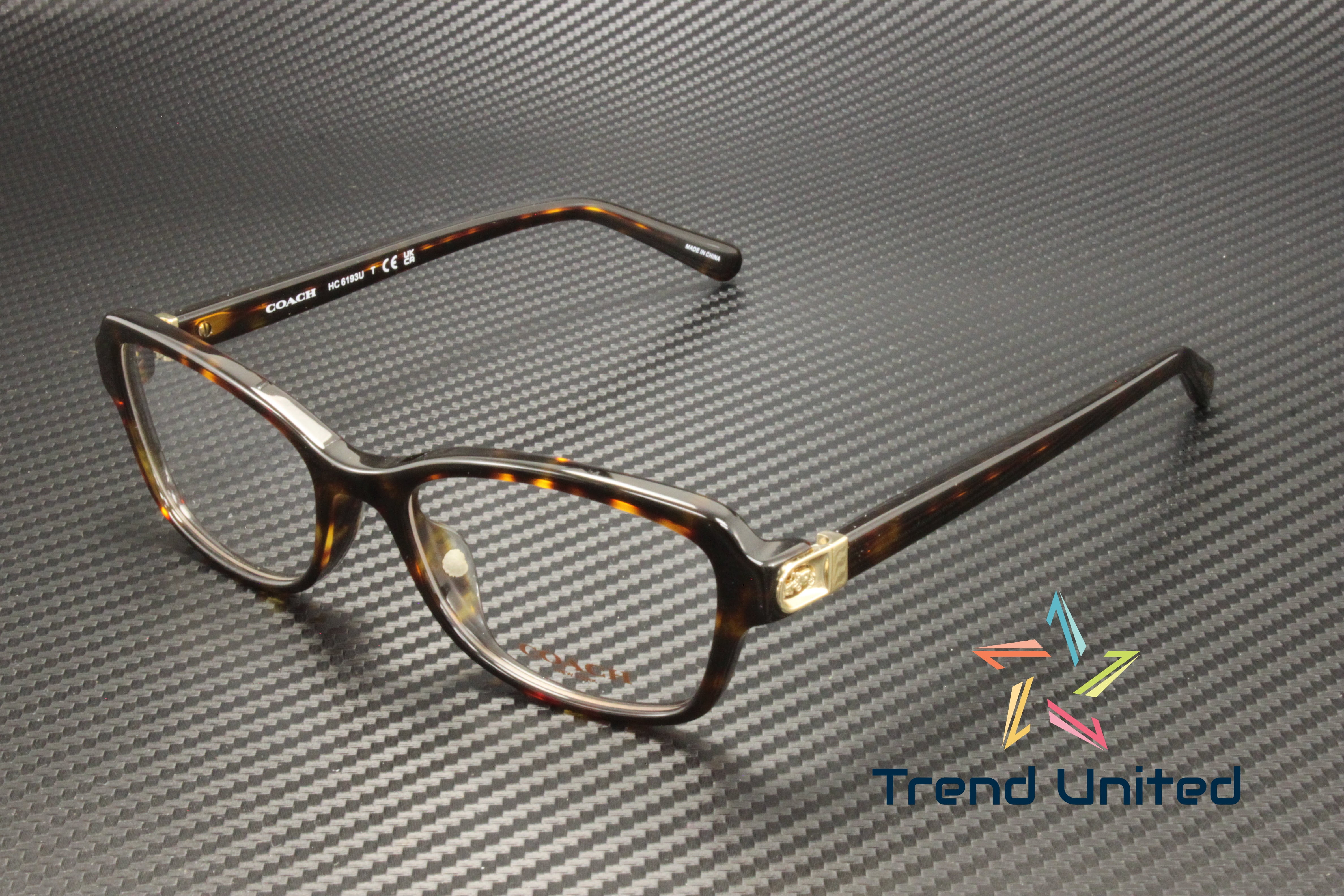 Eyeglasses Coach HC 6193 U 5120 Dark Tortoise - Walmart.com