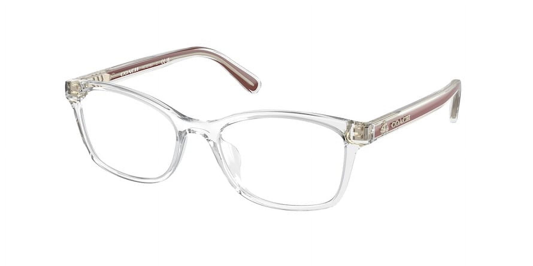 Eyeglasses Coach HC 6216 U 5111 Transparent Clear - Walmart.com