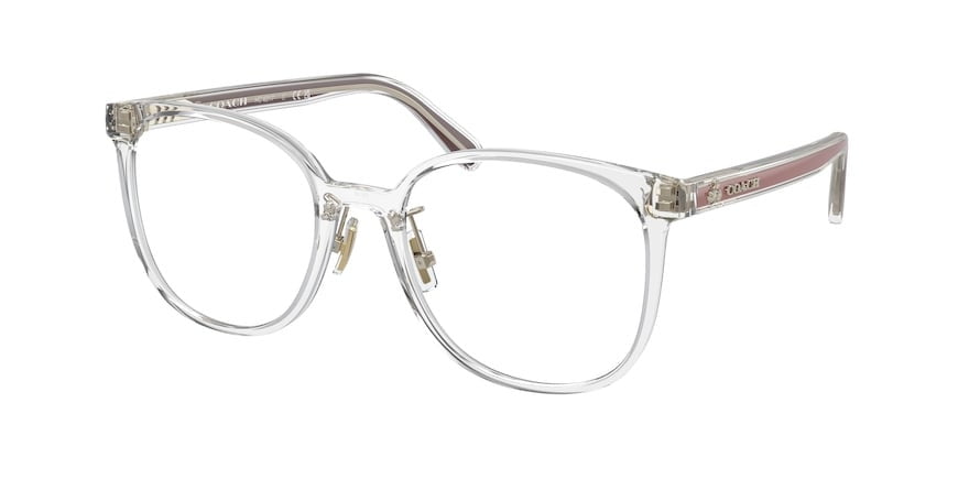 Eyeglasses Coach HC 6217 5111 Transparent Clear - Walmart.com