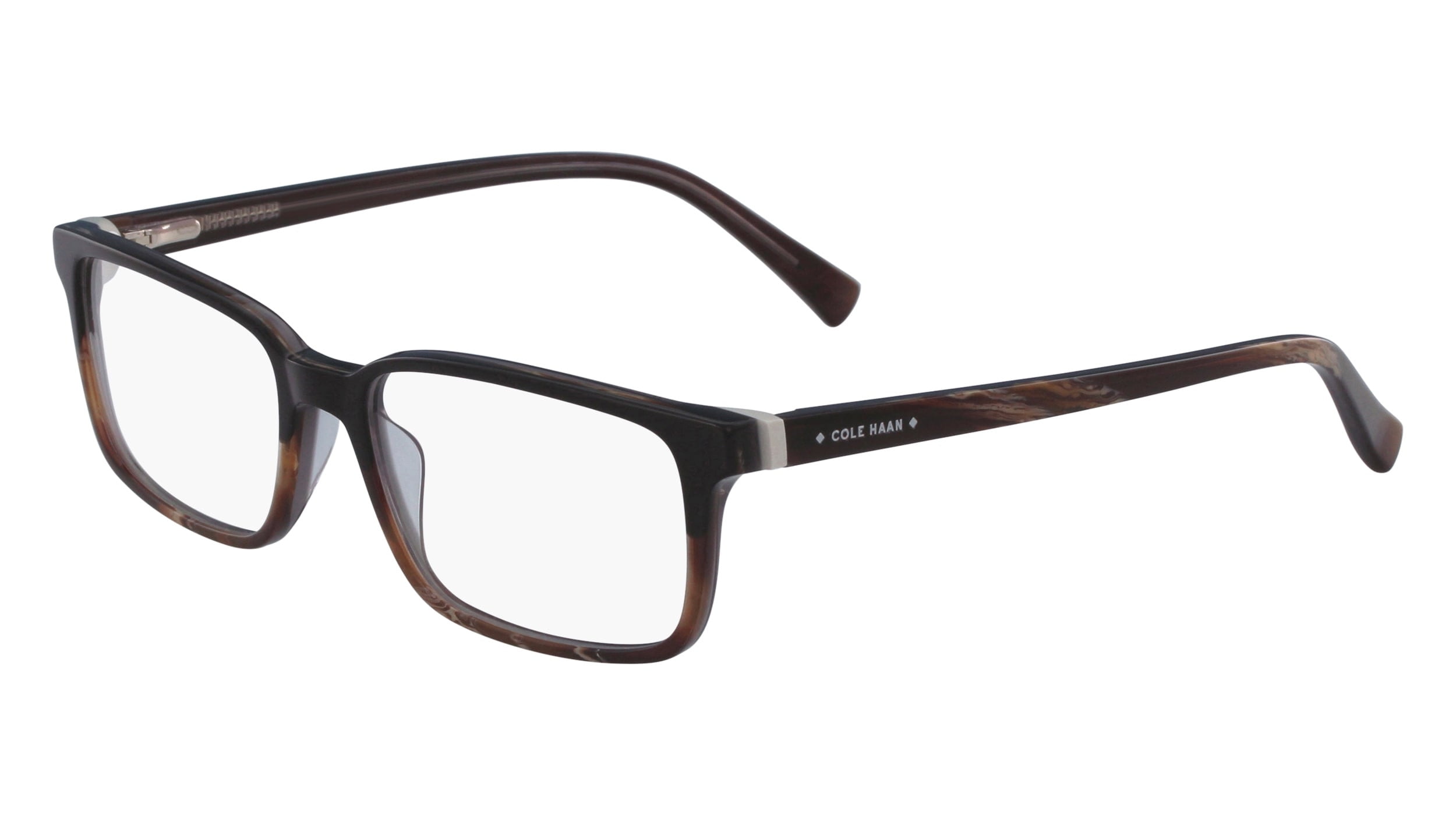 Eyeglasses Cole Haan CH 4028 020 Black/Brown Horn - Walmart.com