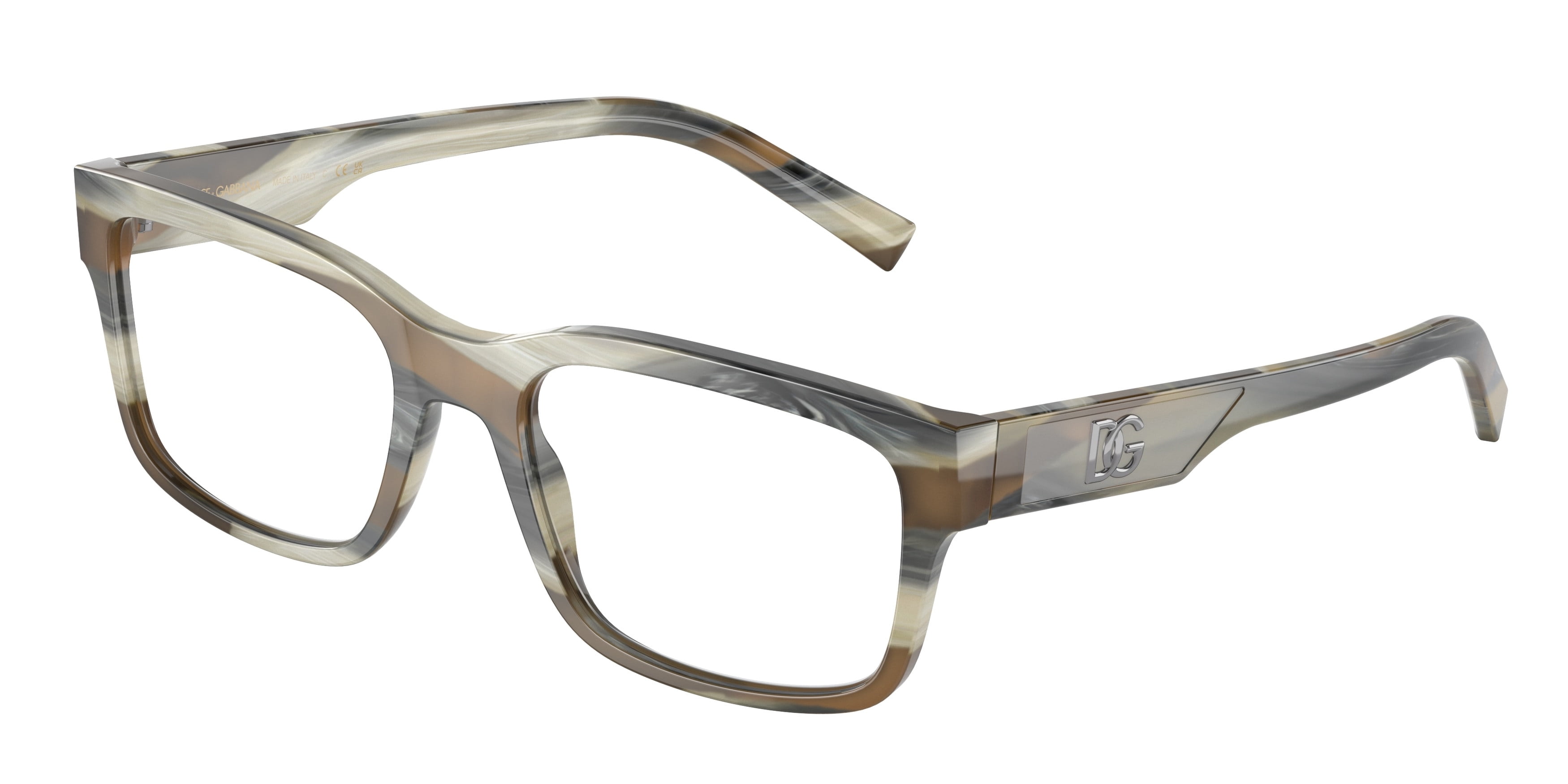 Eyeglasses Dolce & Gabbana DG 3352 3390 Grey Horn - Walmart.com