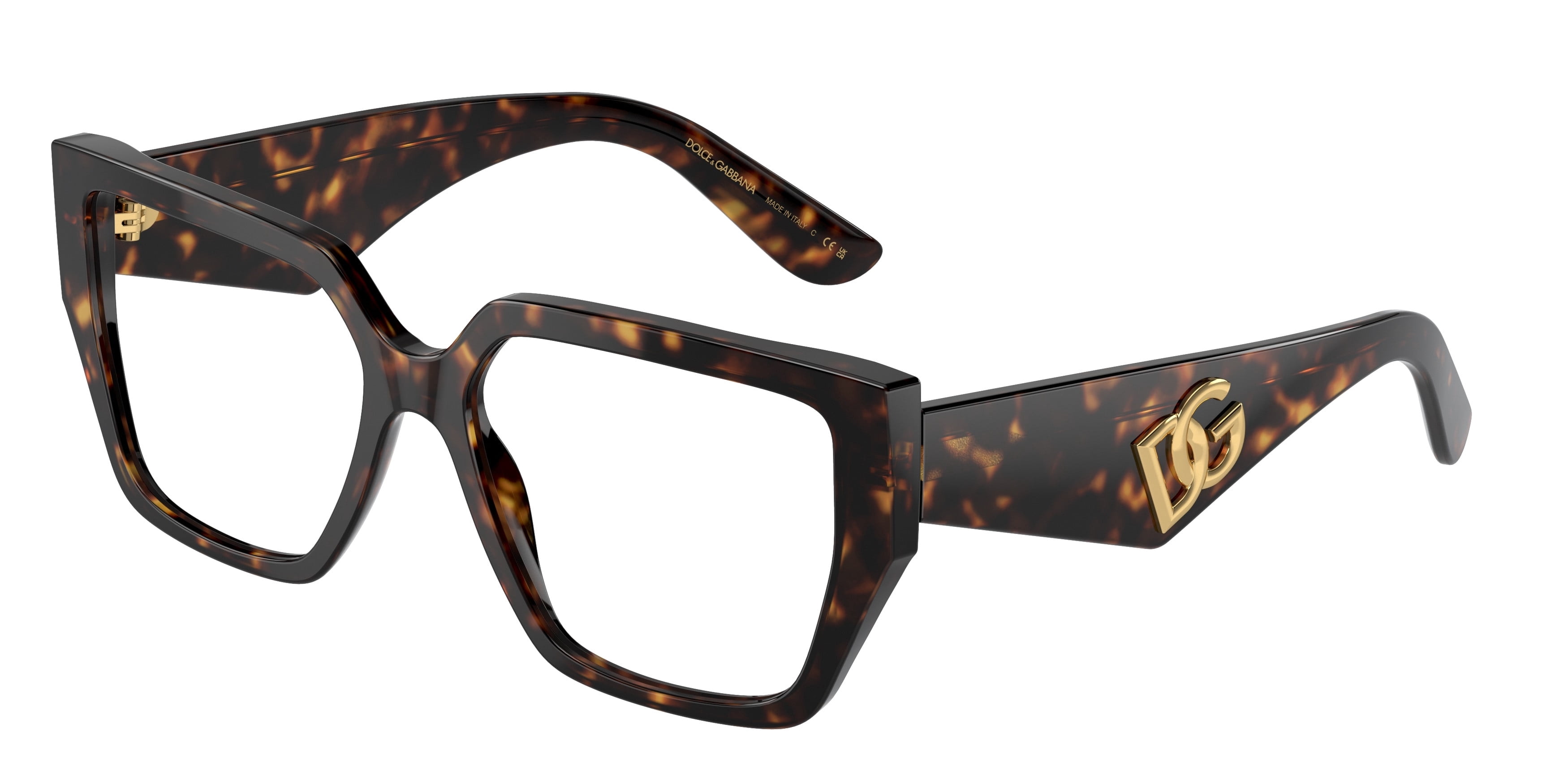 Eyeglasses Dolce & Gabbana DG 3373 F 502 Havana - Walmart.com