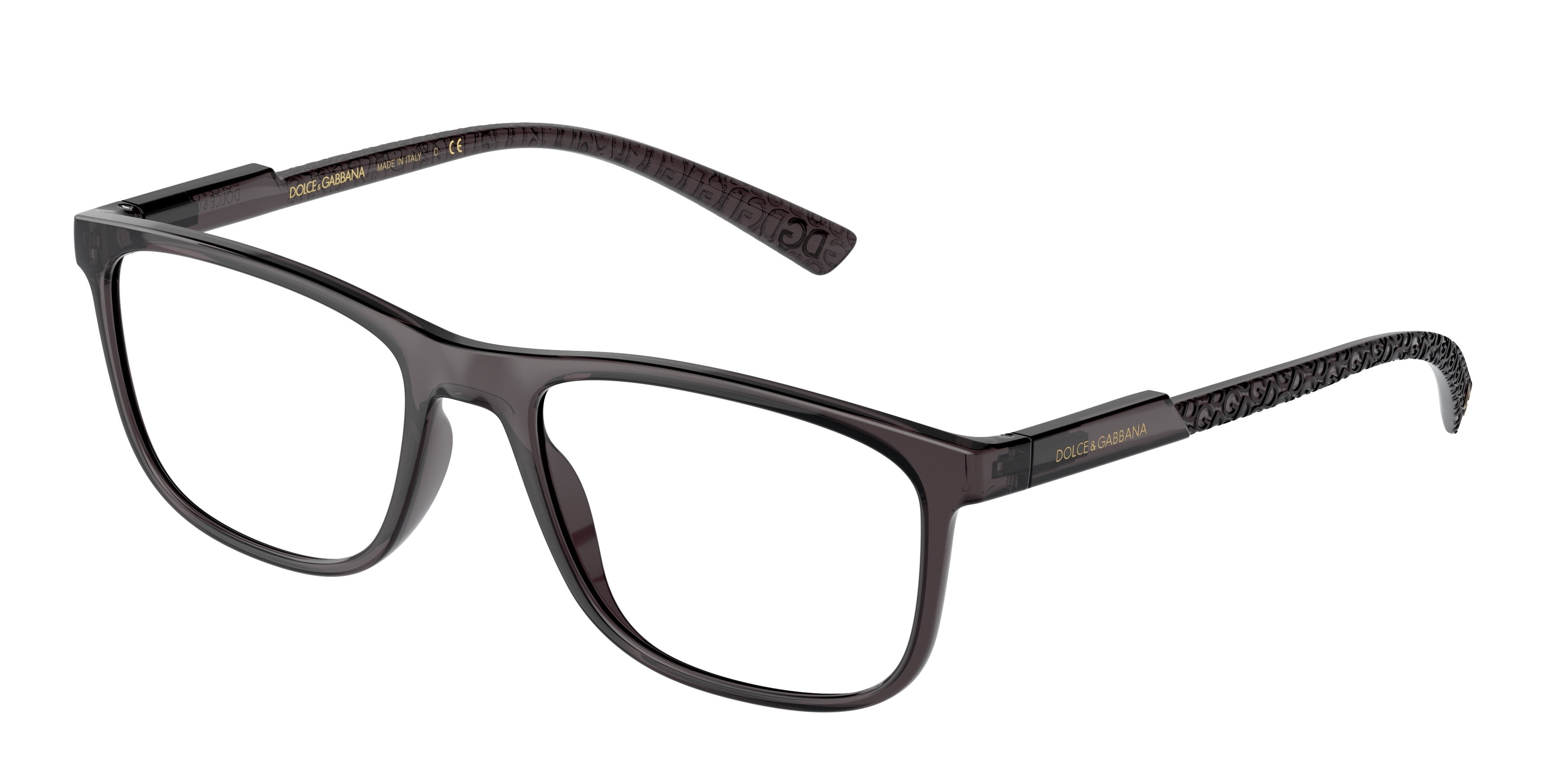 Eyeglasses Dolce & Gabbana DG 5062 504 Transparent Gray - Walmart.com