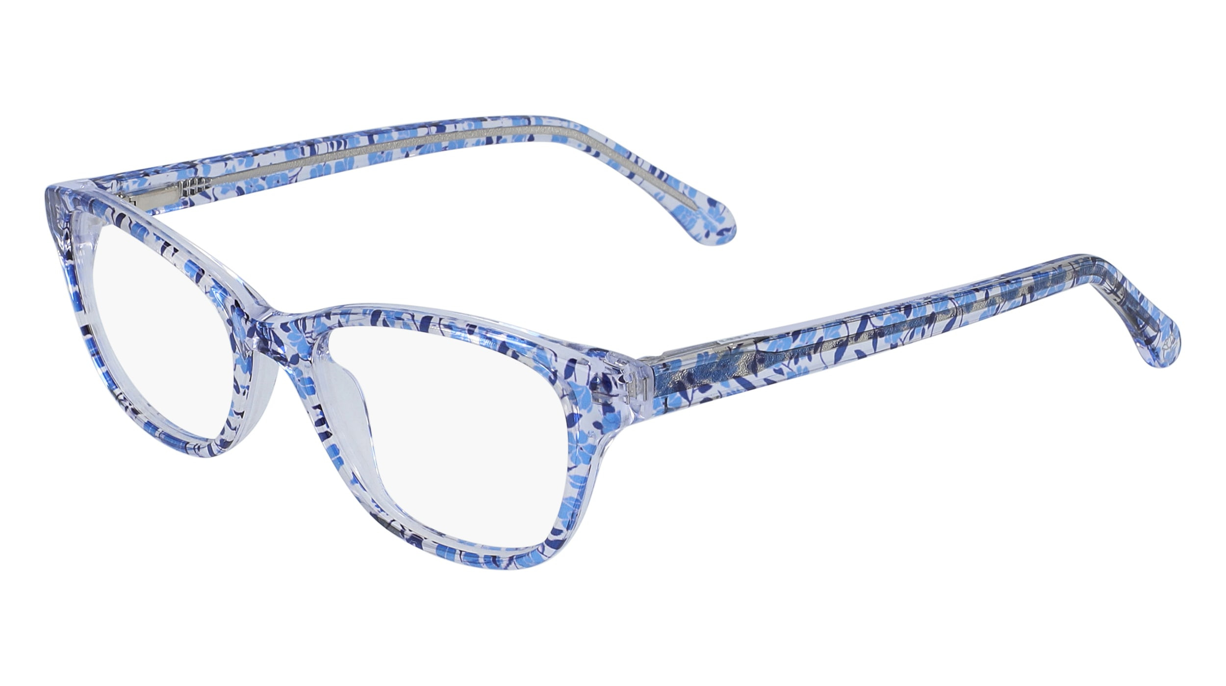 Eyeglasses Draper James DJ 1001 414 Indigo Floral - Walmart.com