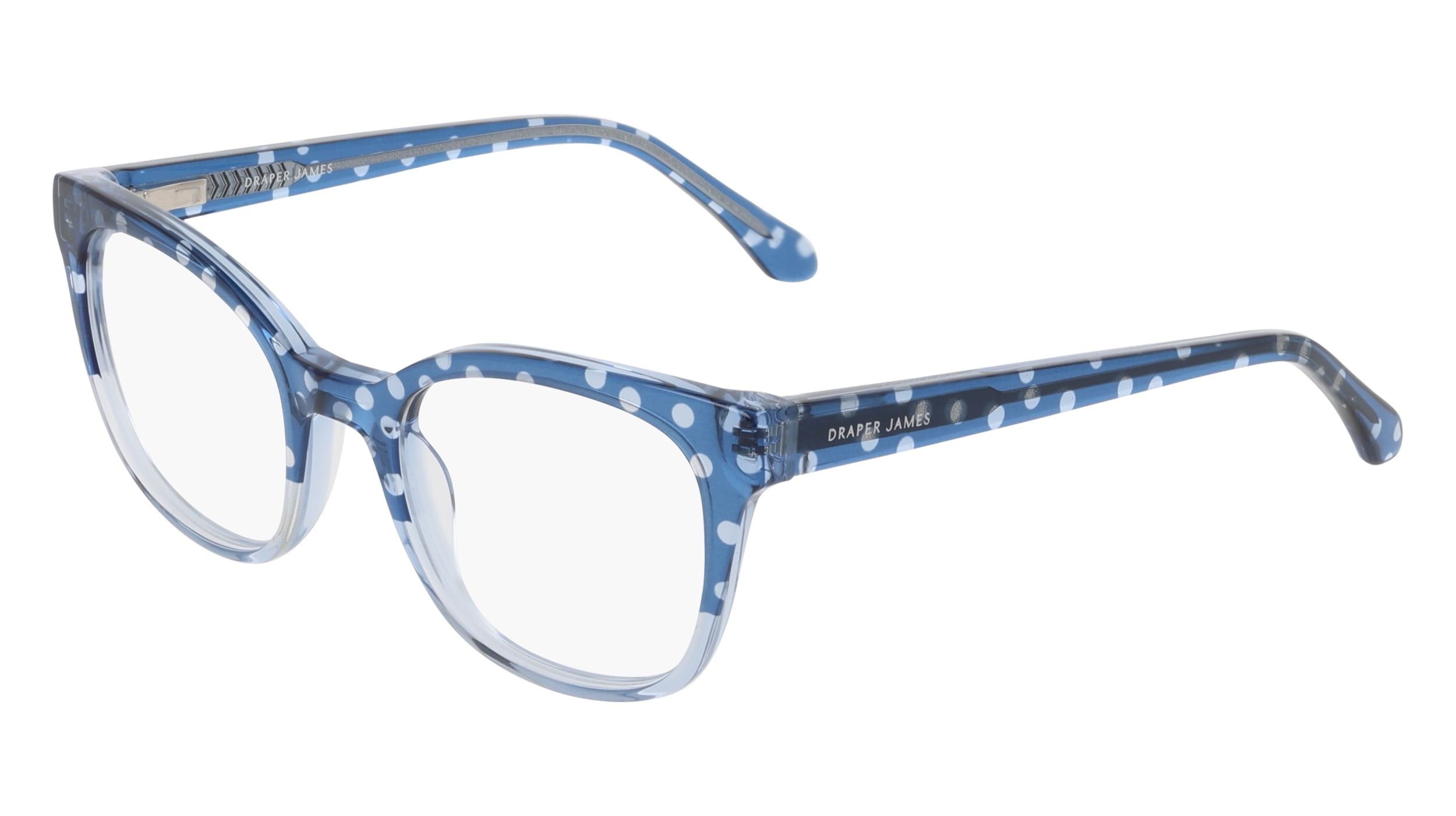 Eyeglasses Draper James DJ 1024 400 Blue Polka - Walmart.com