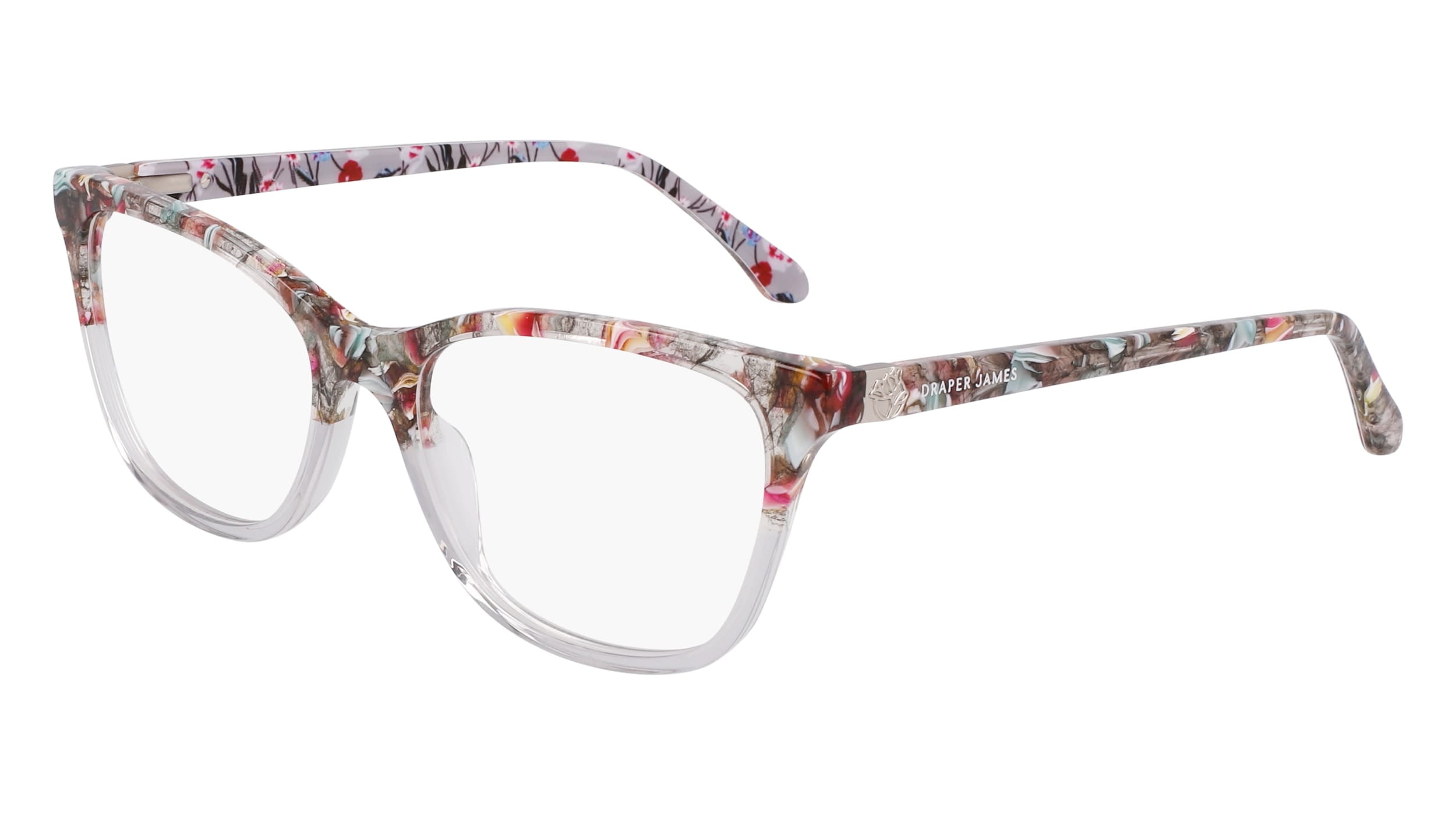 Eyeglasses Draper James DJ 5052 036 Smoke Floral - Walmart.com