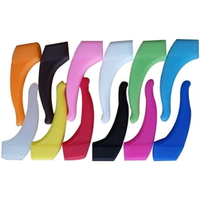 Silicone Anti-Slip Ear Grips for Eyeglasses in Various Colors