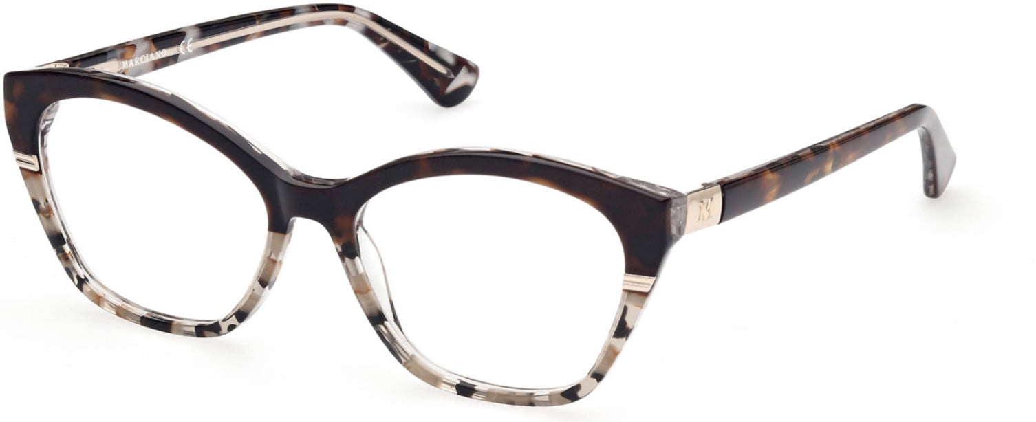 Eyeglasses Guess By Marciano GM 0376 052 Havana/Gradient / Havana ...