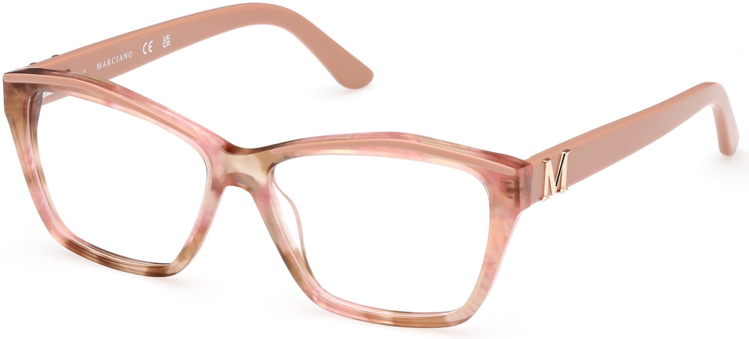 Eyeglasses Guess By Marciano GM 0397 074 Pink/Havana / Pink/Monocolor ...