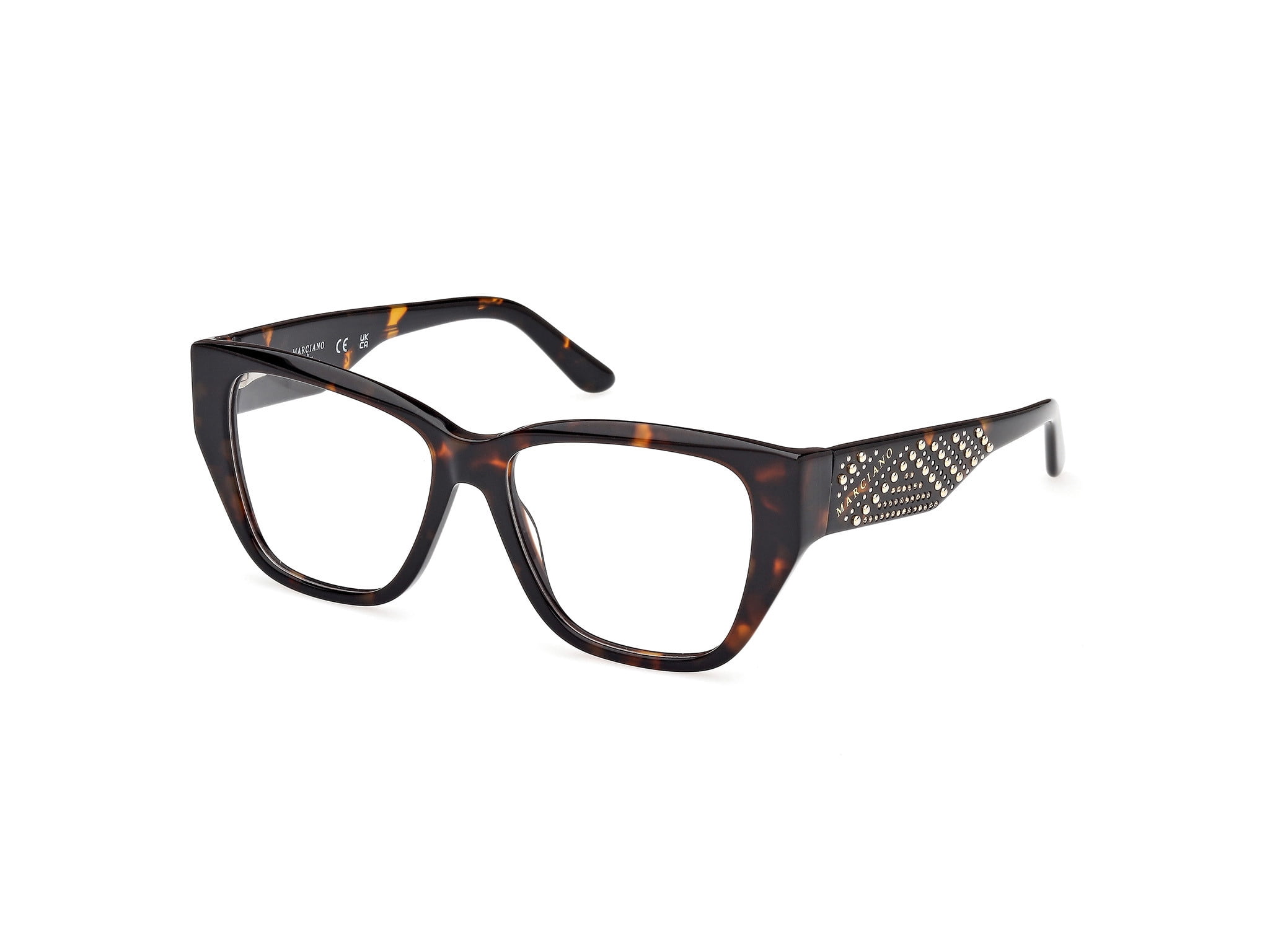 Eyeglasses Guess By Marciano GM 50019 052 Dark Havana / - Walmart.com