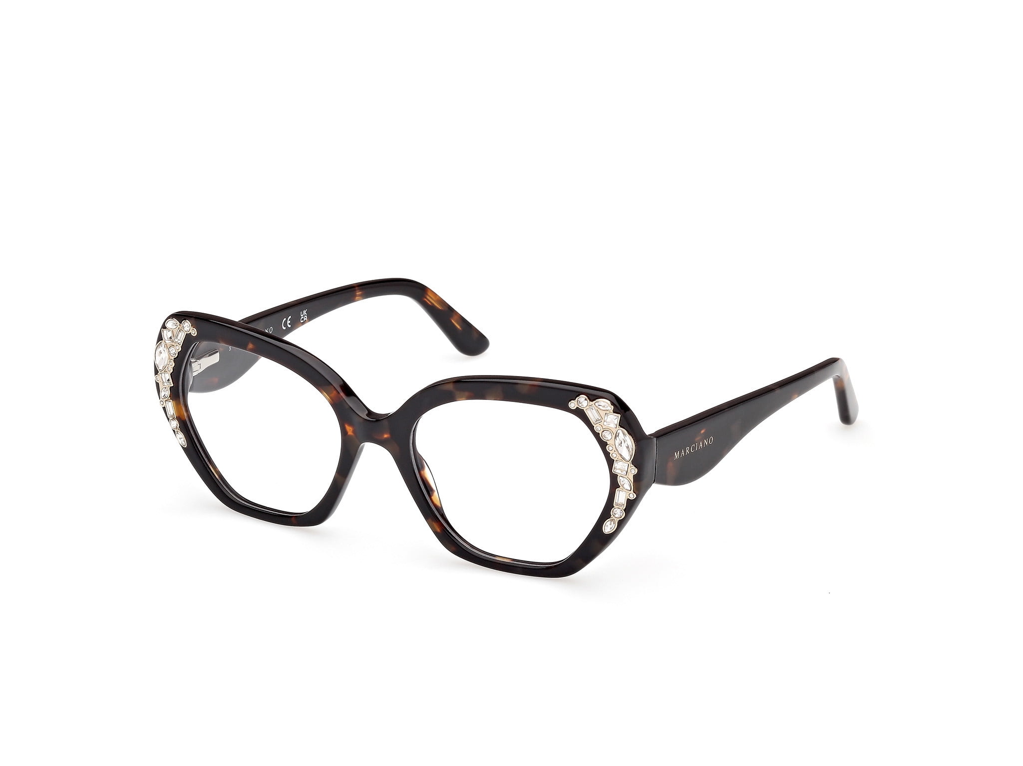 Eyeglasses Guess By Marciano GM 50039 052 Dark Havana / - Walmart.com